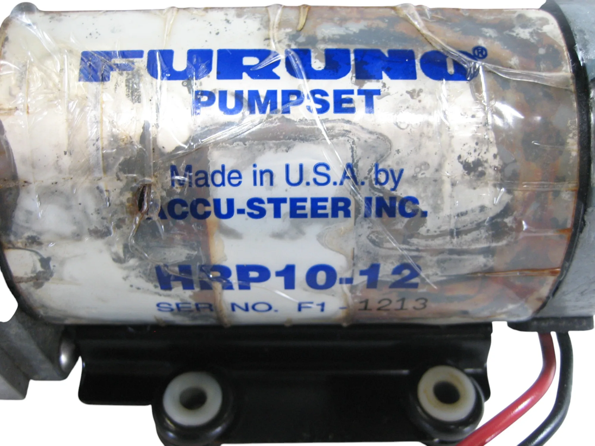 Furuno HRP10-12 Reversible Hydraulic Autopilot Pump-Rebuilt & Fully ...