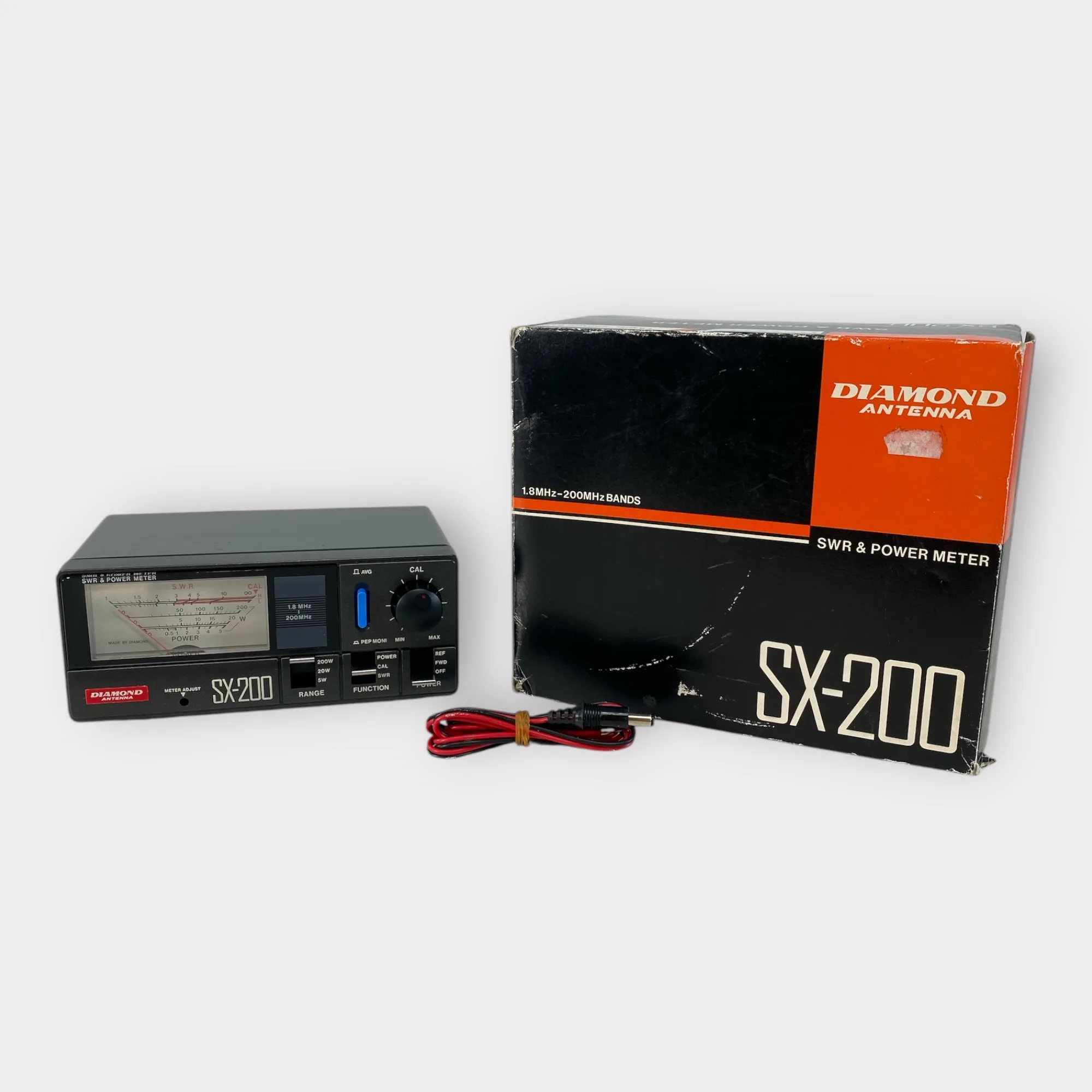 Diamond Antenna SX-200 SWR & Power Meter 1.8-200MHz / 200W **New** - Max Marine Electronics