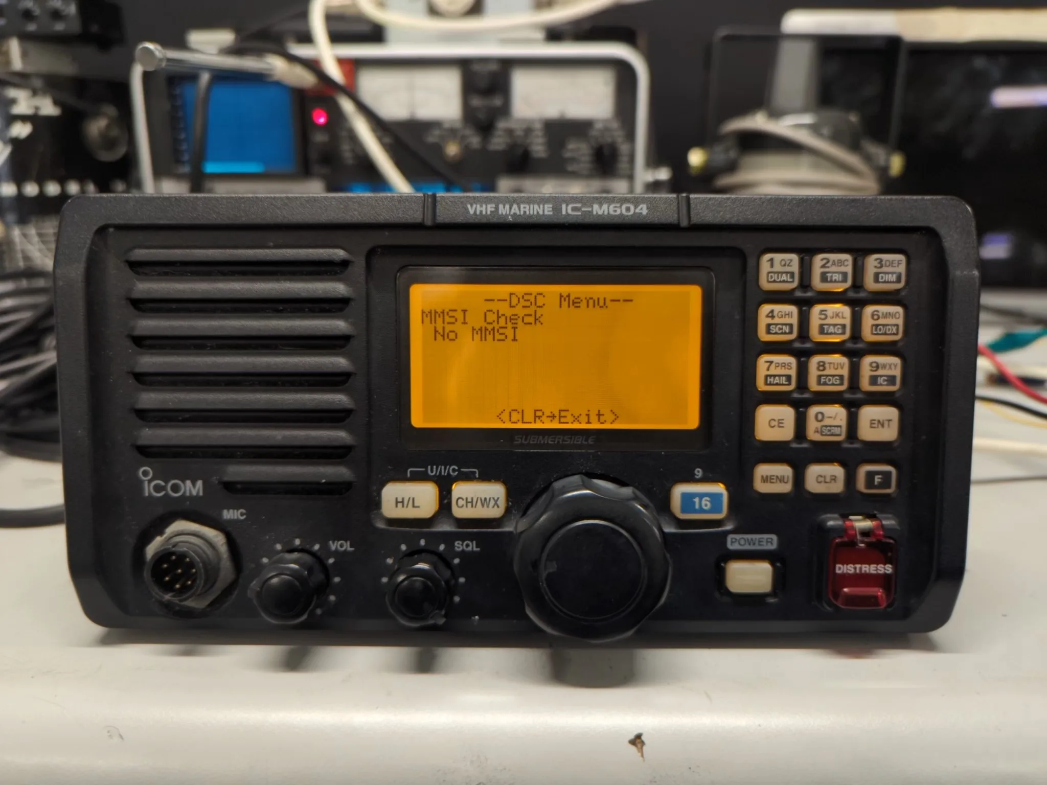 ICOM IC-M604A Marine VHF DSC Radio With Detachable Mic - Professionally ...