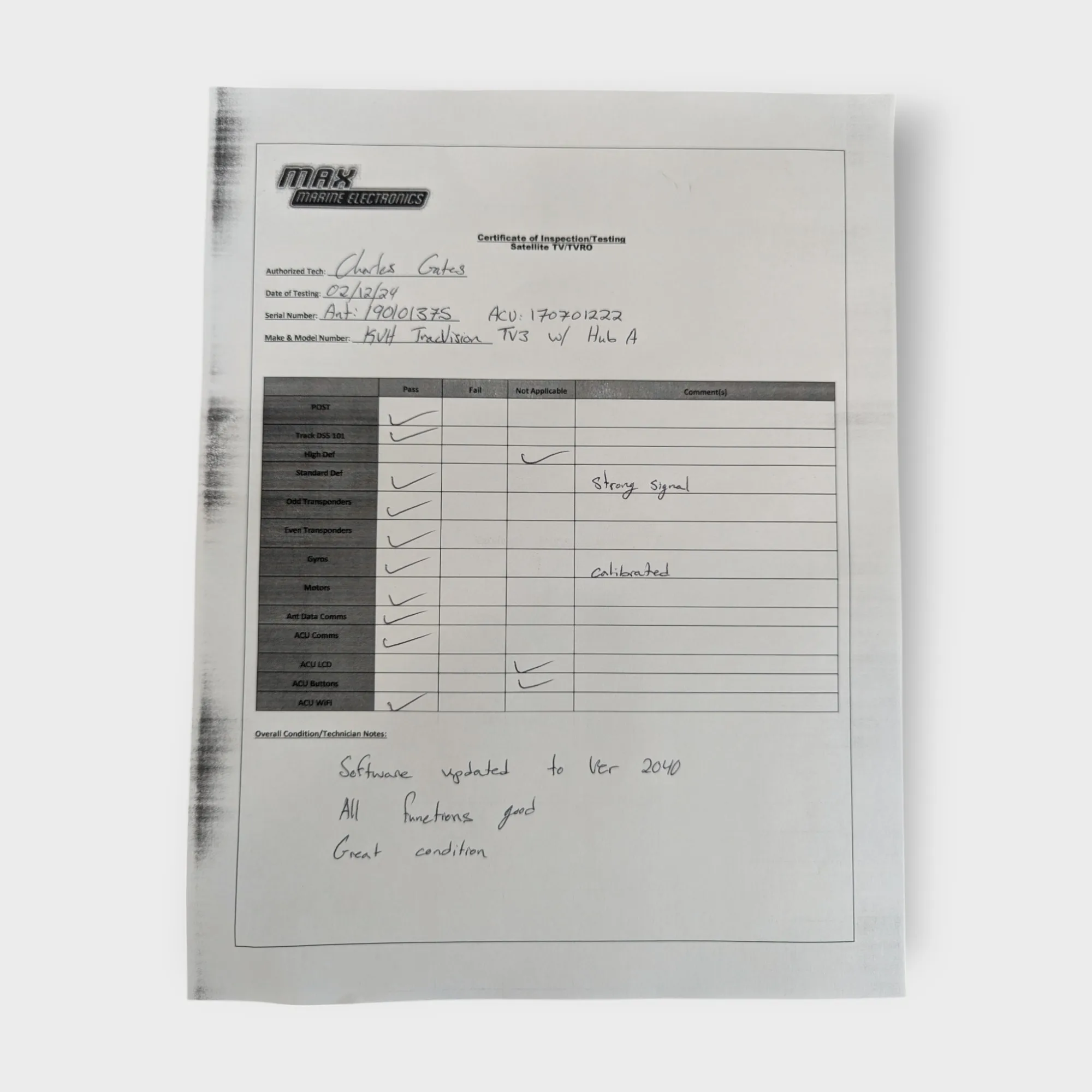 KVH TracVision TV3 Complete 14.5" Marine Satellite Tracking System with ...