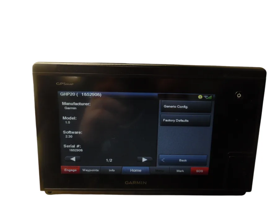 Garmin GHP 20 GHC 20 COMPLETE Autopilot System with SmartPump - Max ...