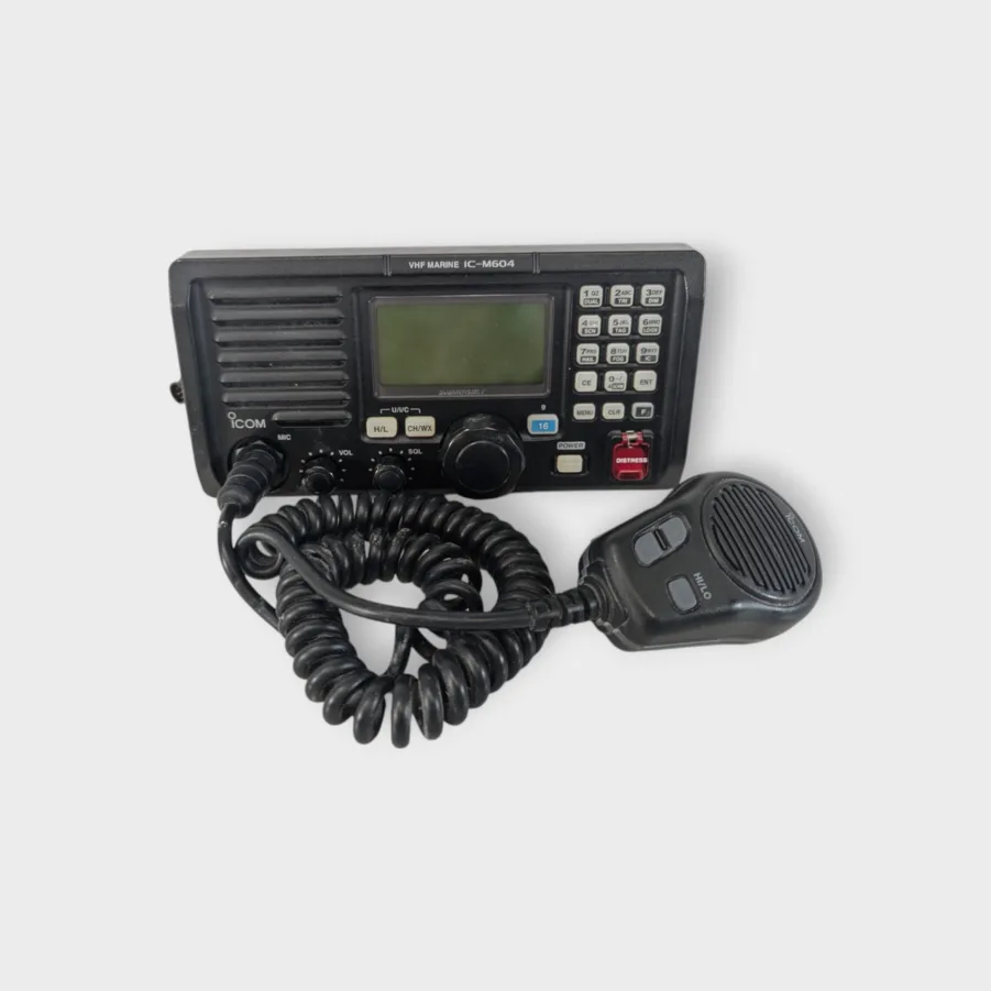 ICOM IC-M604A Marine DSC VHF Radio With Detachable Mic - Professionally ...
