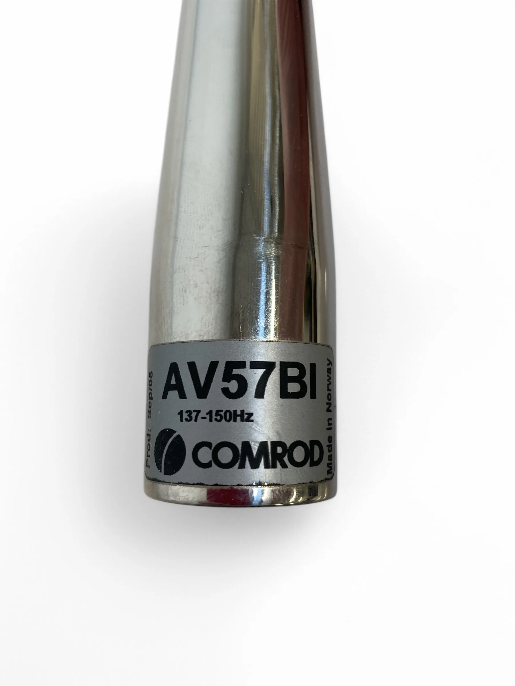 Comrod AV57BI 4ft VHF Dipole Antenna W/ AV-C Adapter - 3dBi **New** - Max Marine Electronics