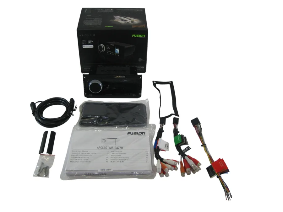 Fusion Apollo Series MS-RA770 Touchscreen Marine Digital Media Receiver ...
