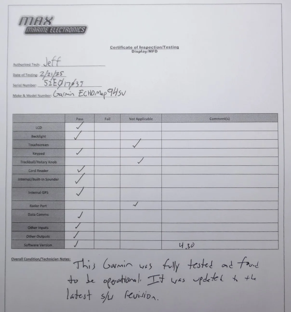 GARMIN - echoMAP CHIRP 94sv - 9" Chartplotter/FishFinder - 010-01580-00 ...