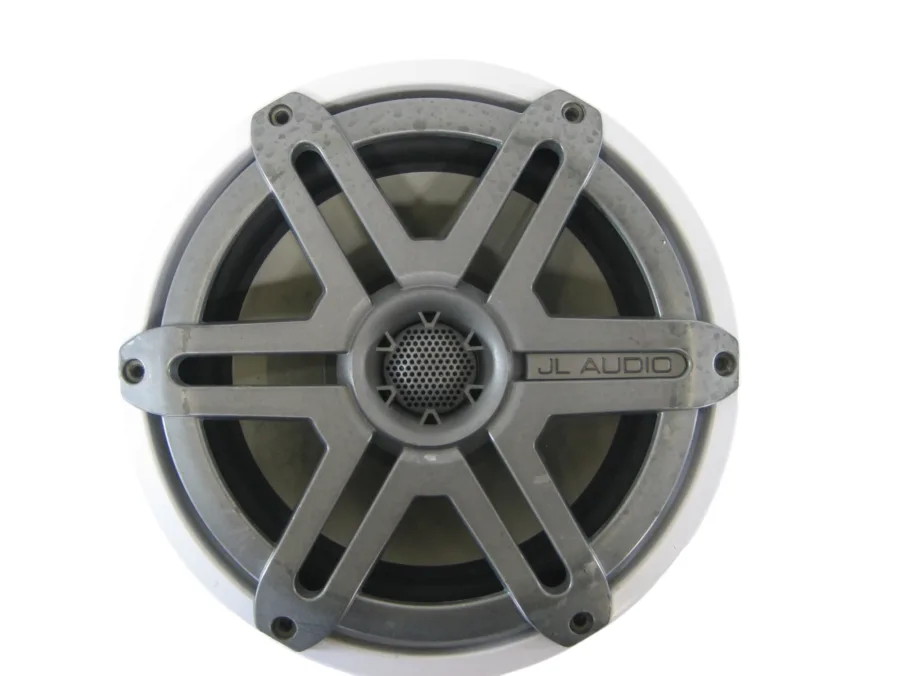 JL Audio MCS-88CCX5-4-W 8.8'' Marine Speaker White w/Titanium Grille ...