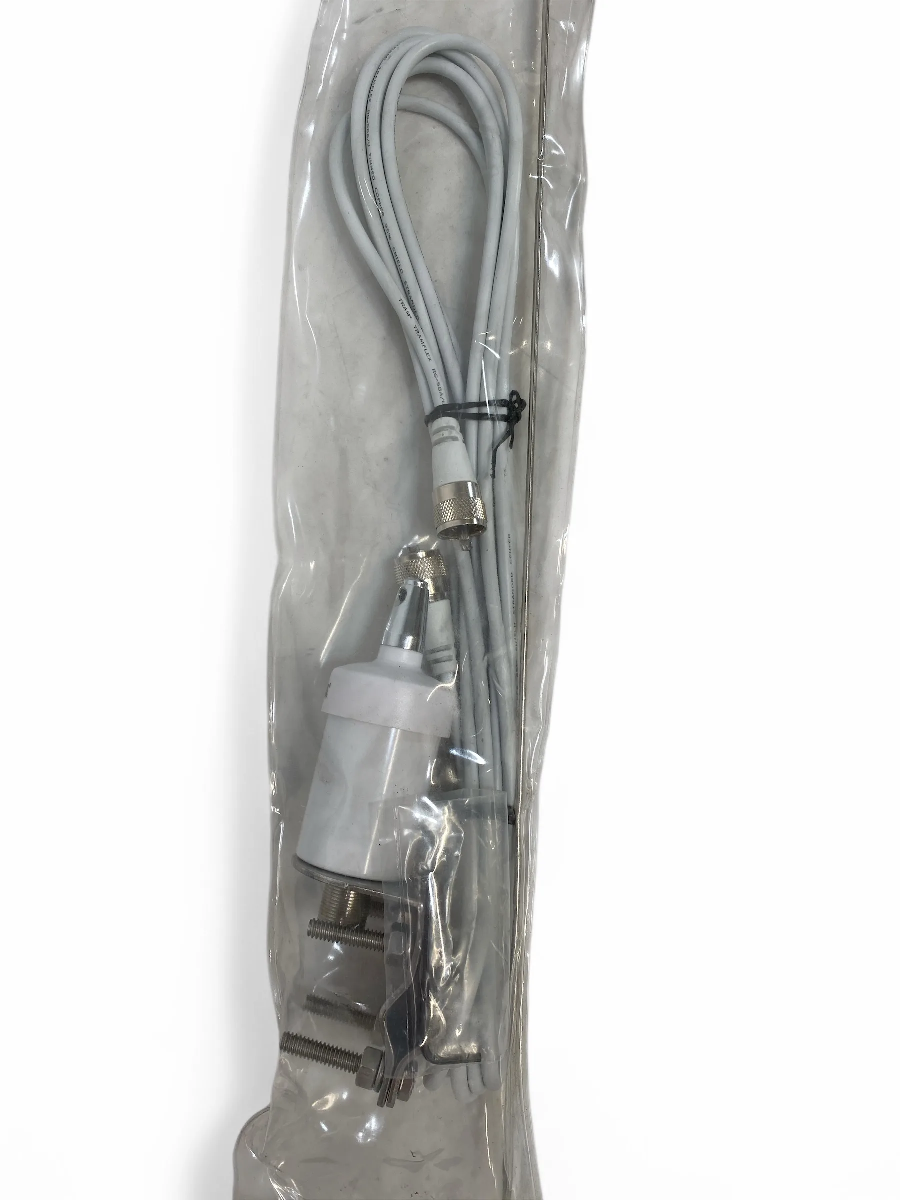 Tram 1603 38" VHF Marine Stainless-Steel Side/Mast/Rail Mount Antenna ...