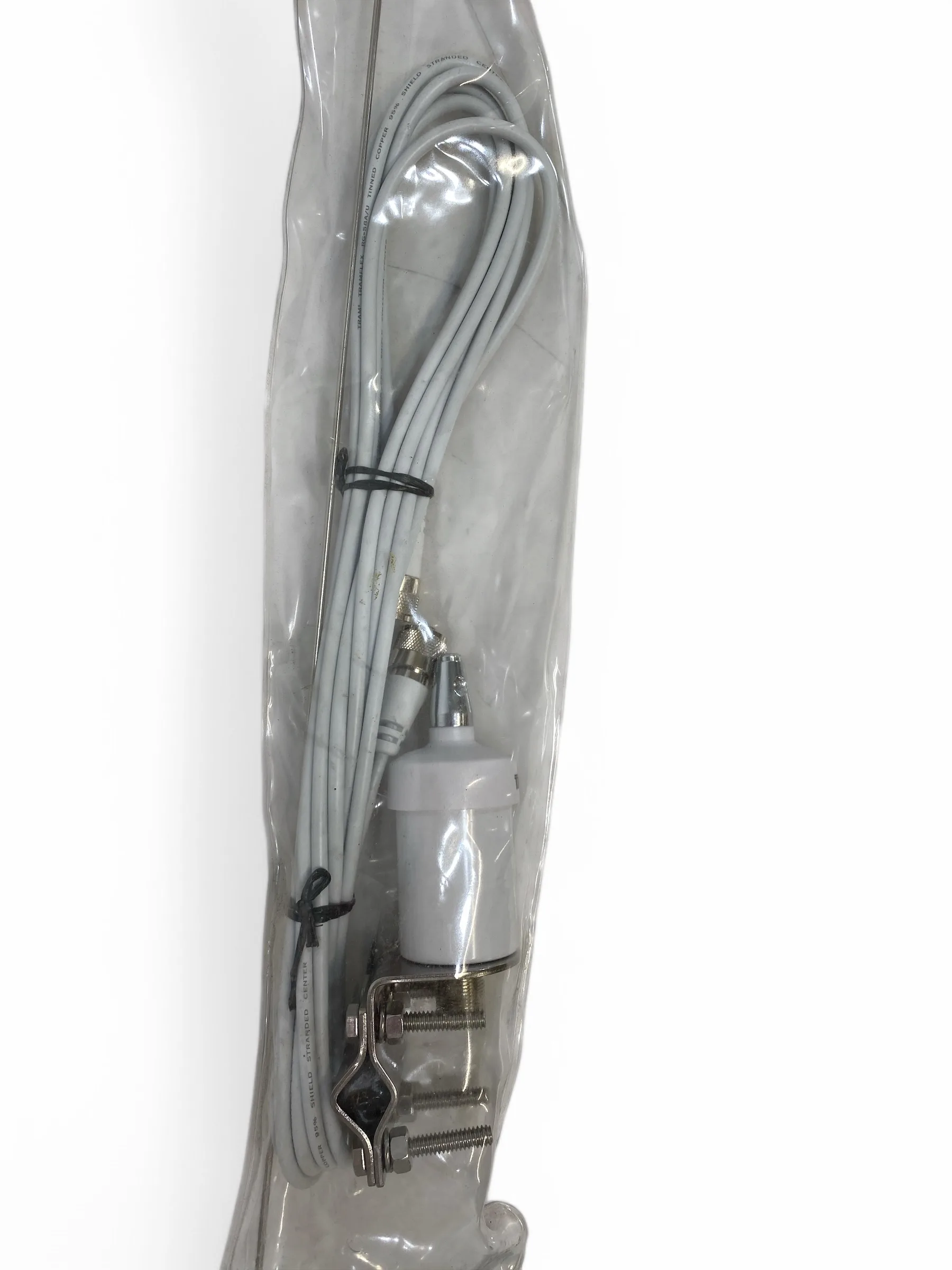 Tram 1603 38" VHF Marine Stainless-Steel Side/Mast/Rail Mount Antenna ...