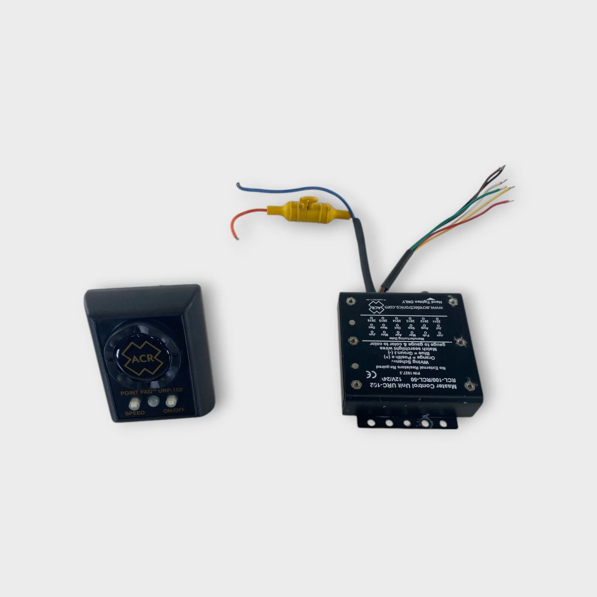 ACR RCL-100D 24v Remote Control Search Light & Point Pad *(TESTED GOOD ...