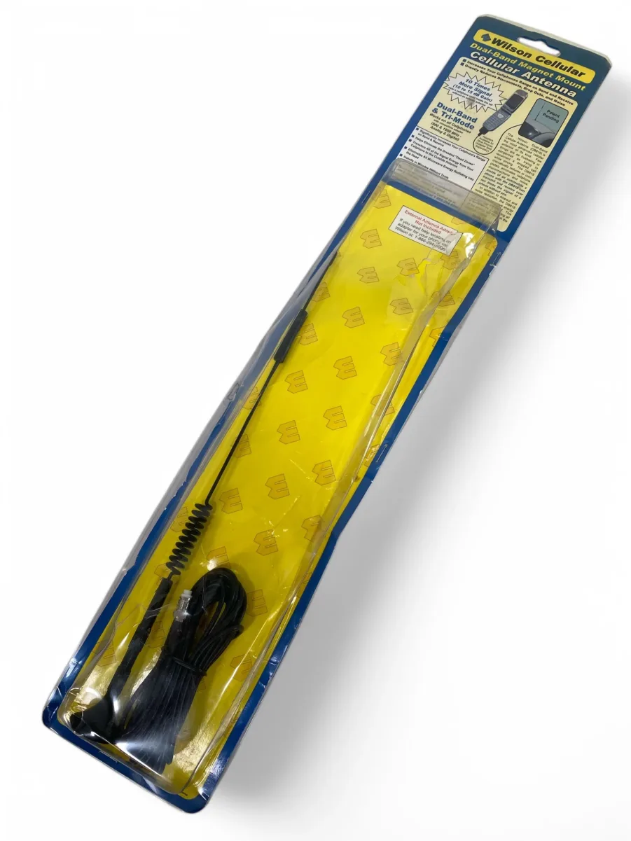 Wilson 301103 12" Dual Band Tri-Mode Magnetic Mount Cellular Antenna ...