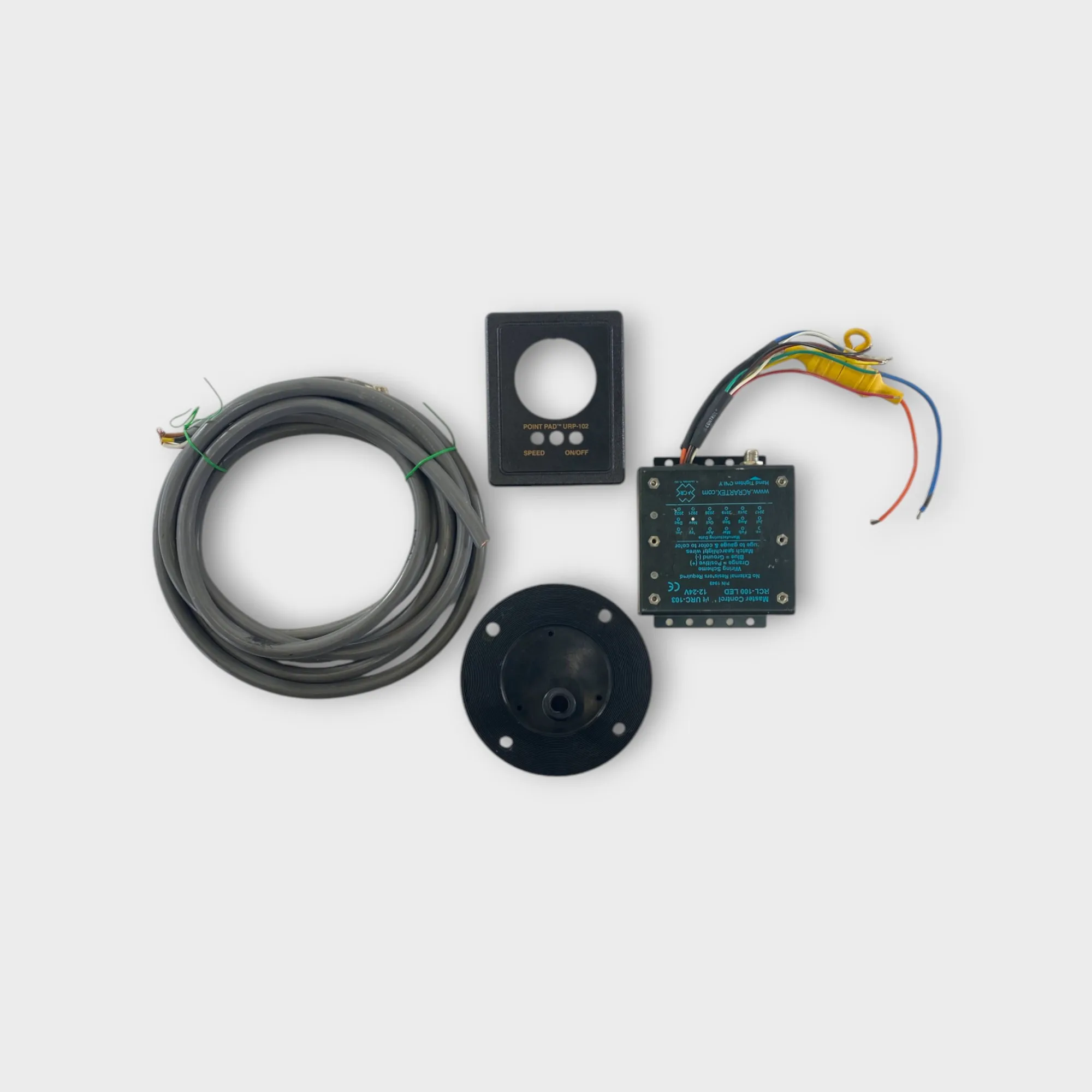 ACR RCL-100 LED 12v Remote Control Search Light + Point Pad ~TESTED ...