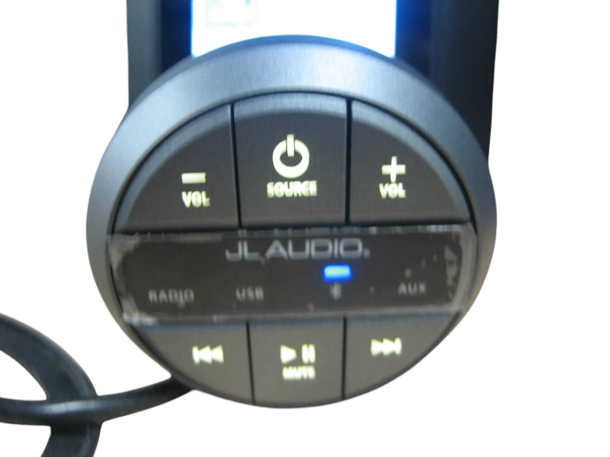 JL Audio MMR-20 Round Wired Non-Display Remote Control f/MediaMaster ...