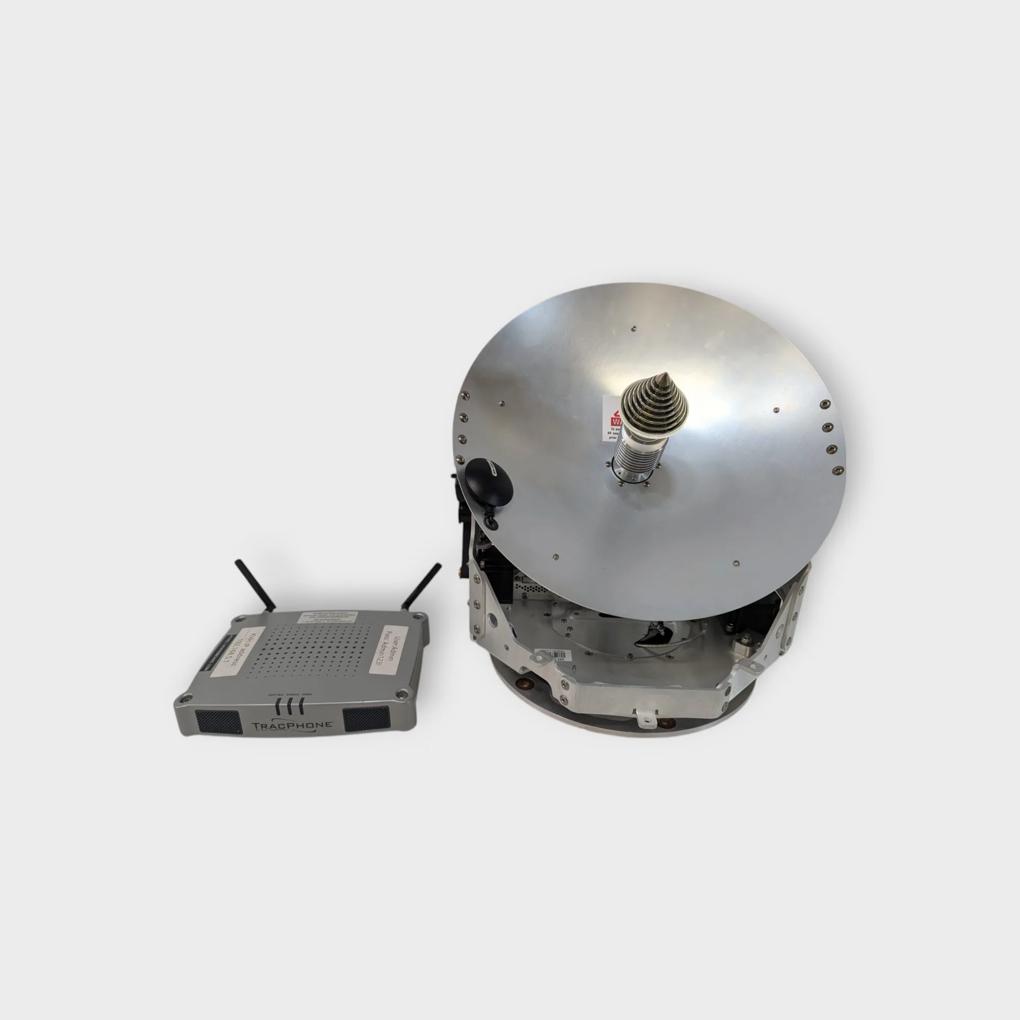 KVH TracPhone V30 Vsat Marine Antenna And ACU - Tested - Max Marine ...