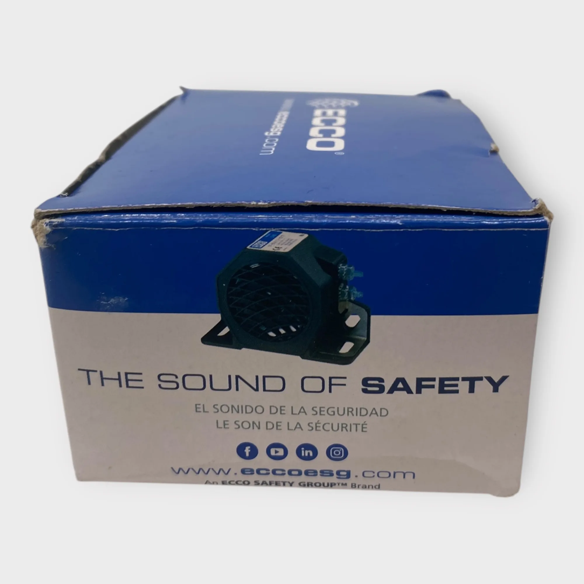 ECCO 520 Surface Mount Back Up Alarm 500 Series 97 dB 12-24 Volt *NEW* - Max Marine Electronics