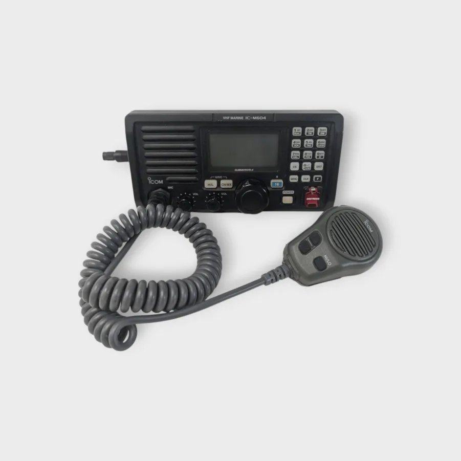 ICOM IC-M604 Marine VHF DSC Radio With HM-126 Mic - Professionally ...