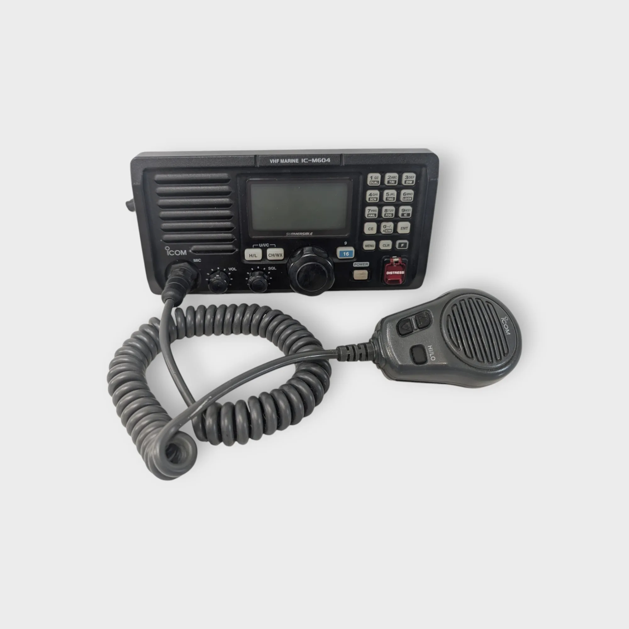 ICOM IC-M604 Marine VHF DSC Radio With Detachable Mic - Professionally ...