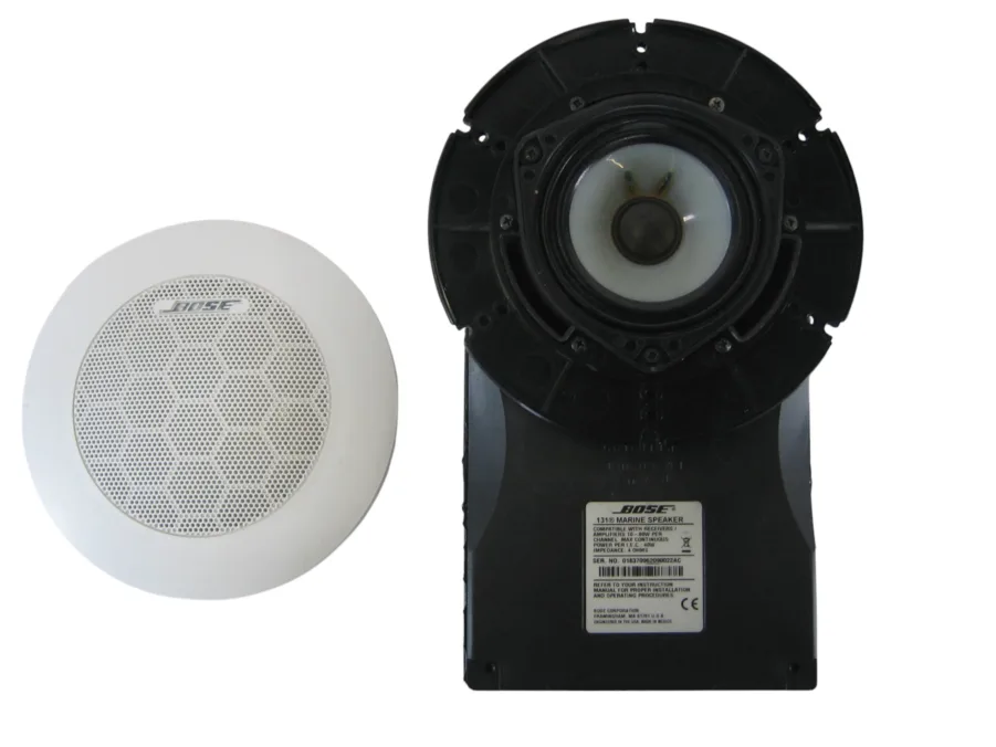 Bose 131 Marine 4.5'' Speaker w/Ported Enclosure & White Grille Tested ...
