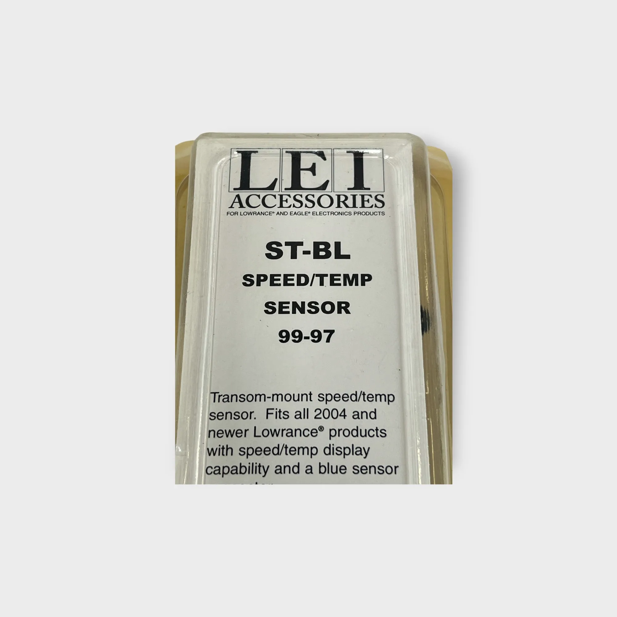 Lowrance Eagle LEI ST-BL Transom Mount Speed/Temp Sensor for Blue ...