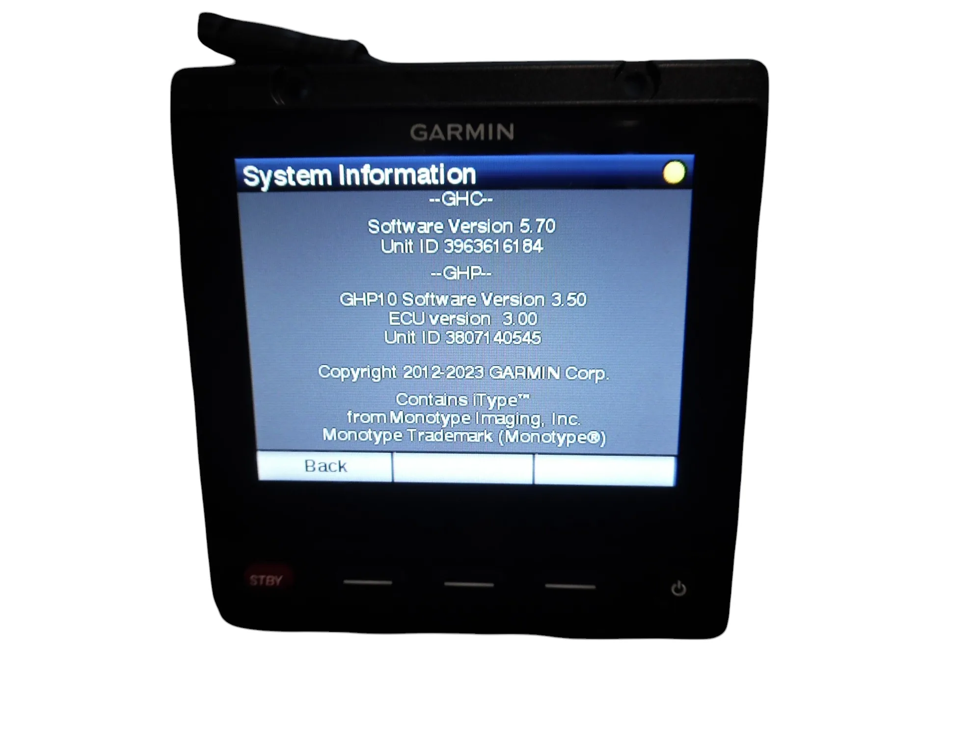 Garmin GHP10 010-11053-00 Black Autopilot ECU TESTED - Max Marine ...