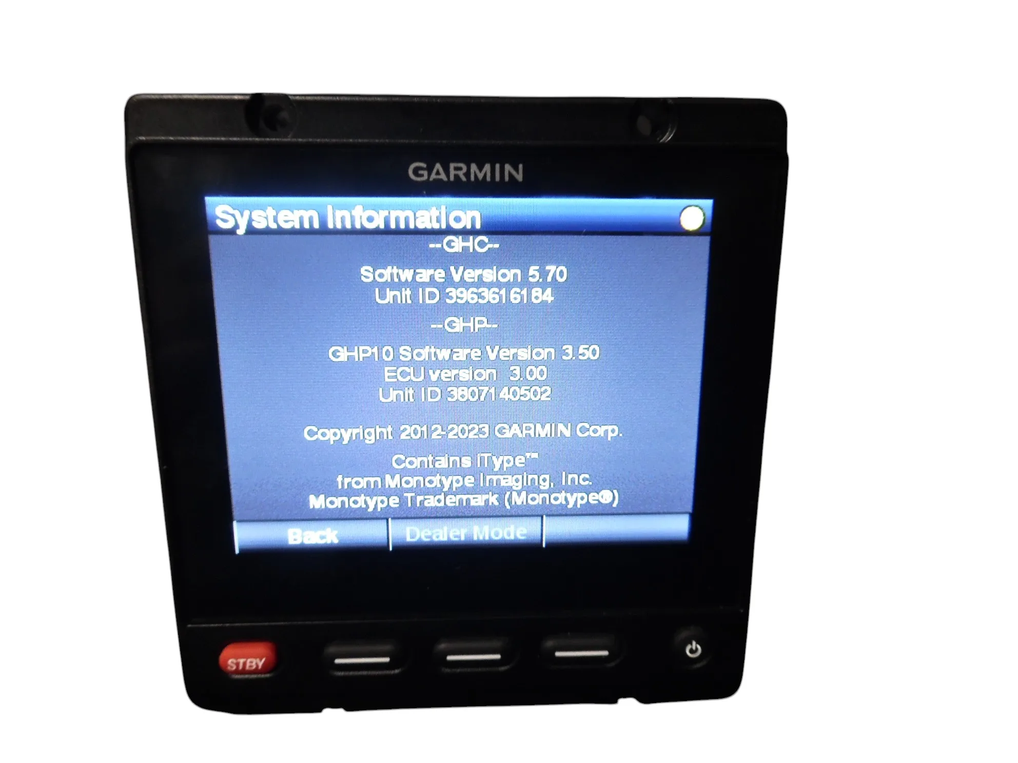 Garmin-GHP10 010-11053-00 Black Autopilot ECU TESTED - Max Marine ...