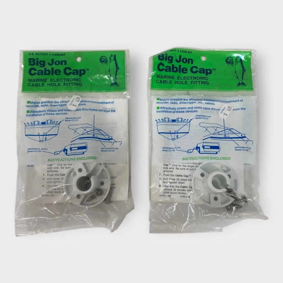 Big Jon CC102 1" x 3/4" Antenna Cable Hole Fitting For Marine ...