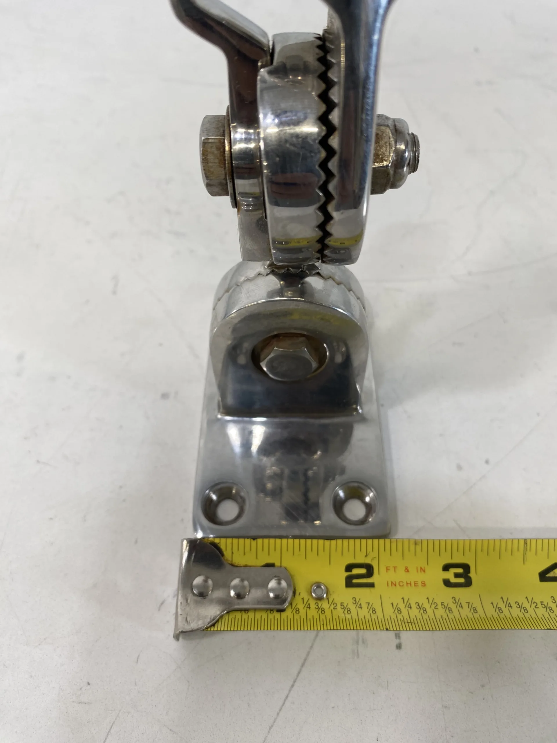 Shakespeare 4187 Stainless Steel Antenna Ratchet Mount Threaded Quick ...