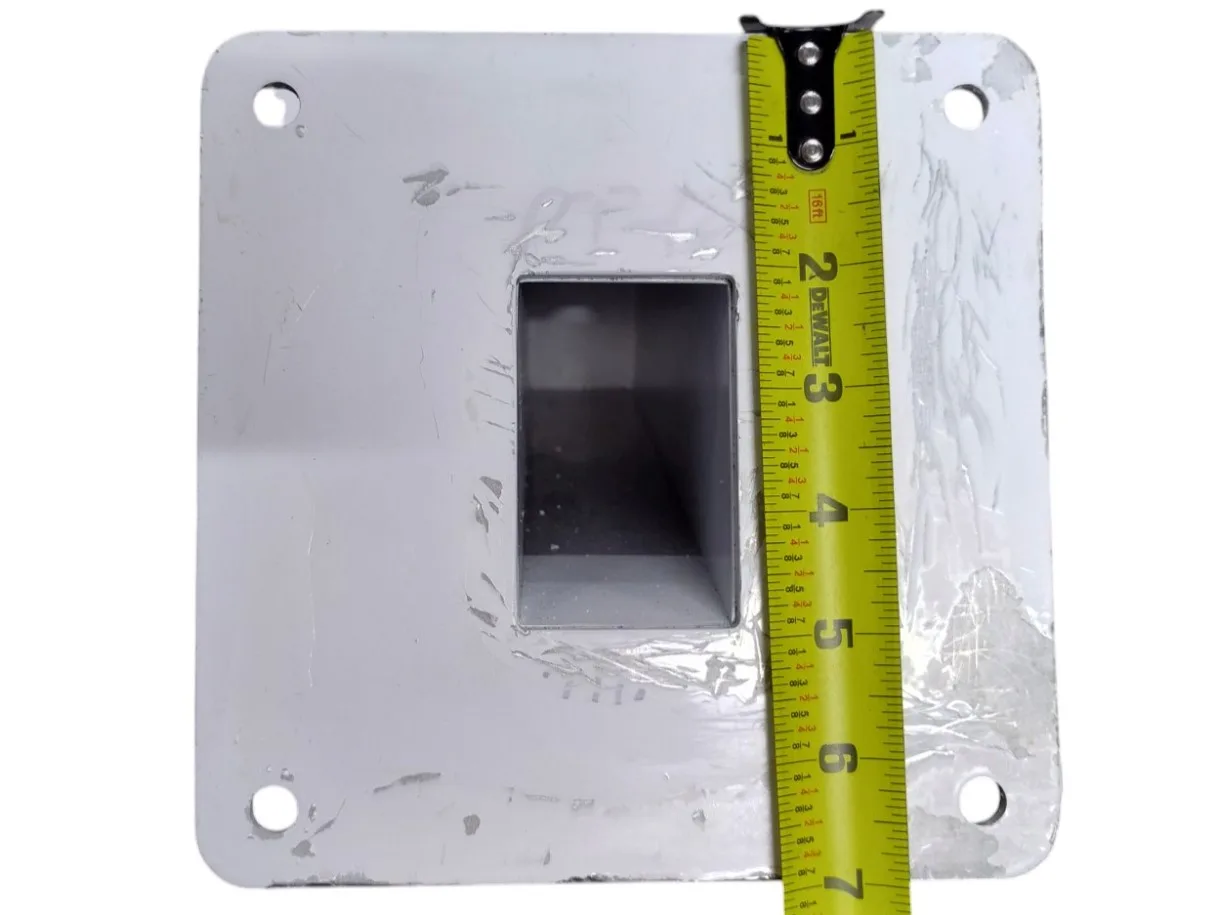 Custom Aluminum 12" Aft Leaning Radar Mount f/Various 15"-24" Radar ...