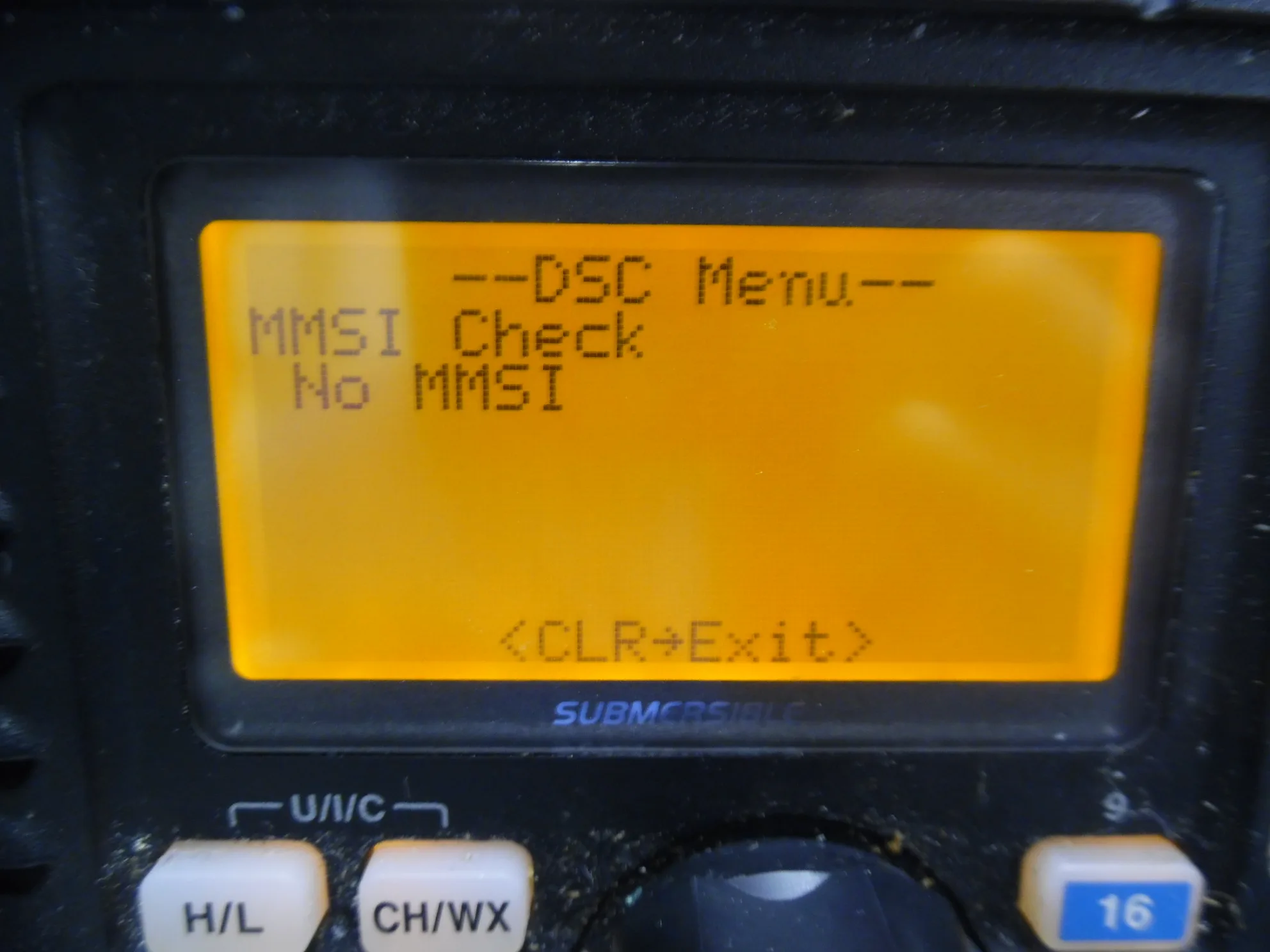 Icom IC-M604A Replacement DSC VHF Radio W HM126RB- Remote Mic Option ...