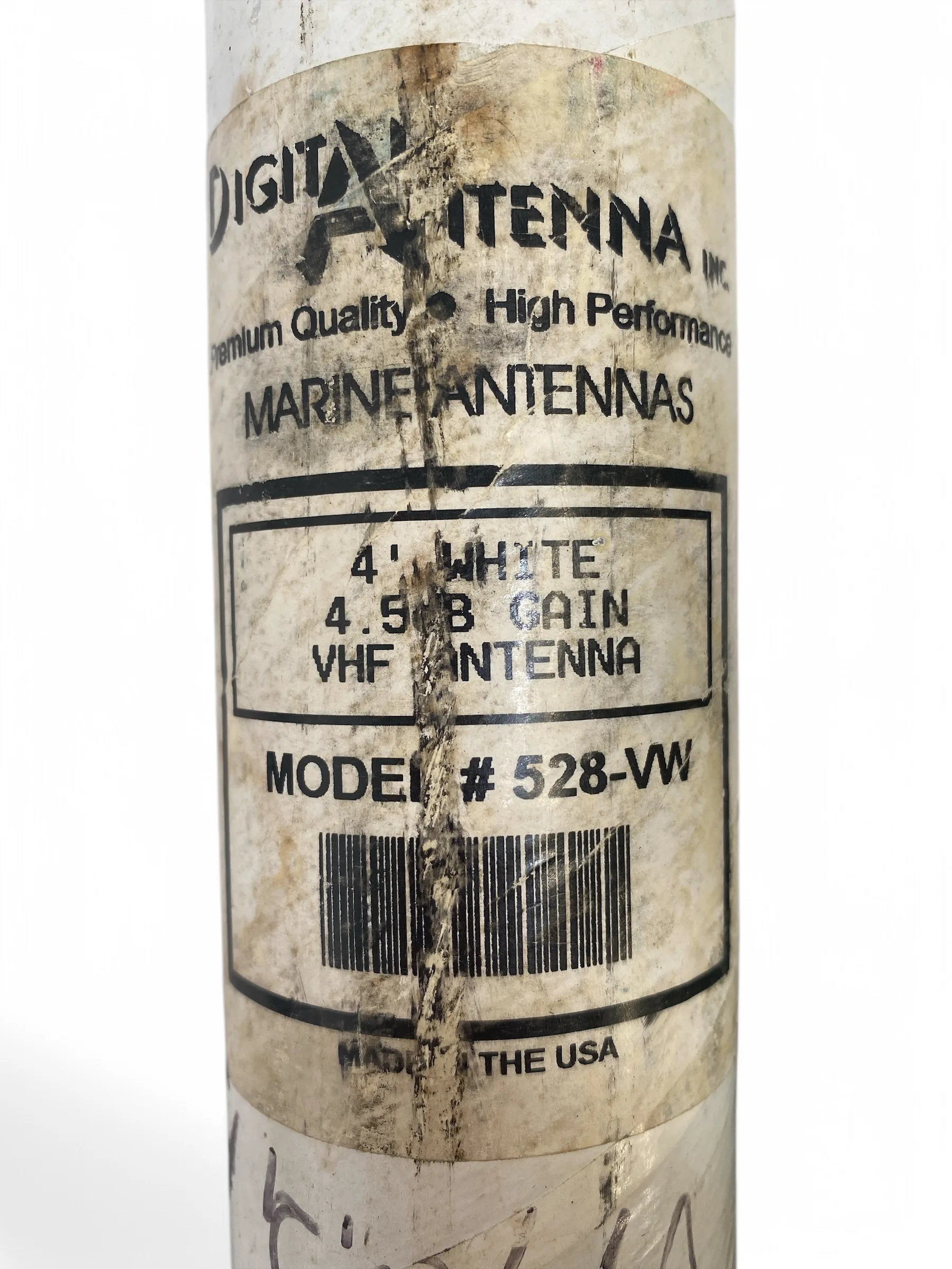 Digital Antenna 528-VW 4ft VHF Antenna - White - 4.5dB - Max Marine ...
