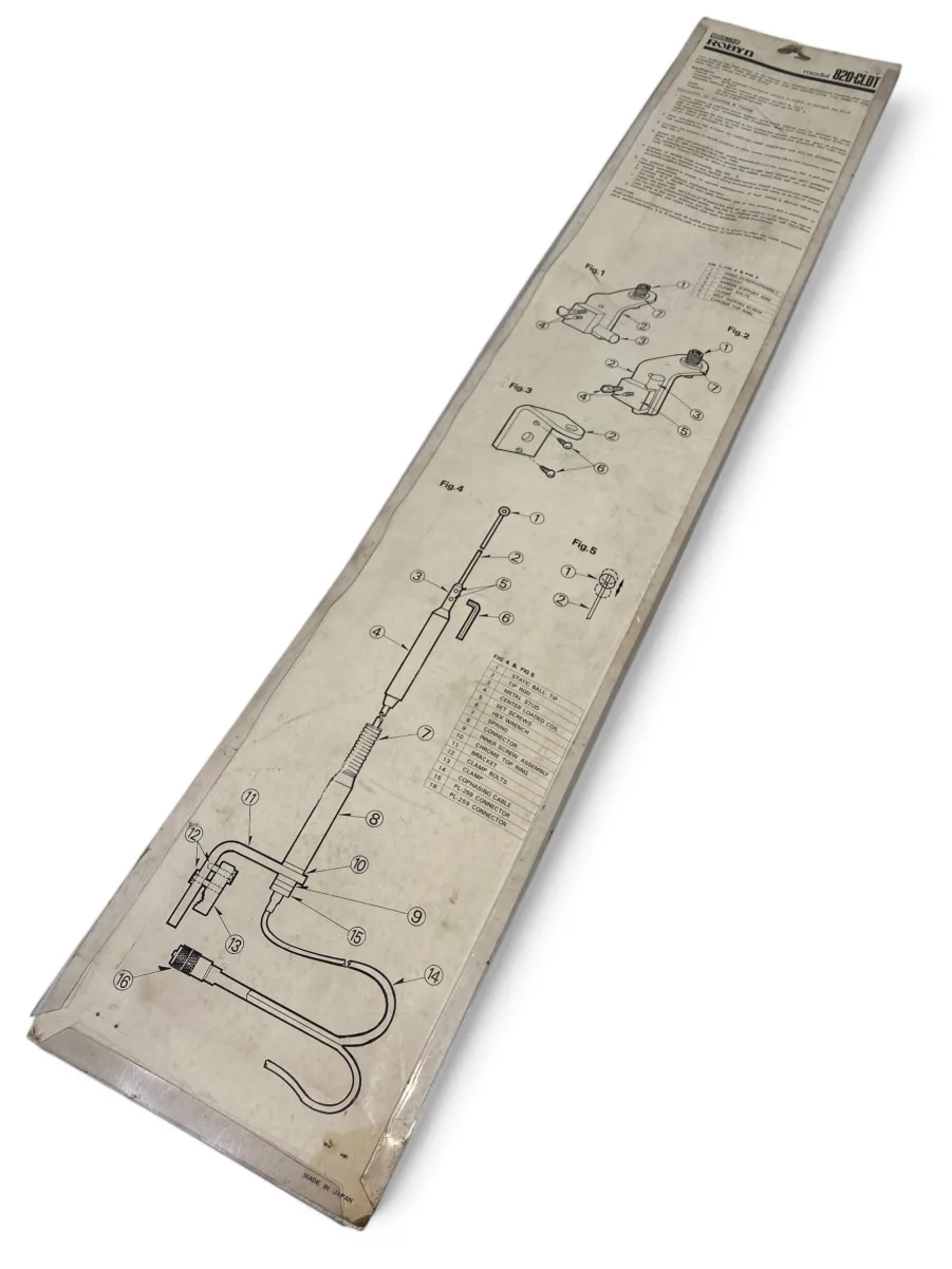 Robyn 820-CLDT 47" Center Loaded Dual Trucker CB Antenna - Max Marine ...