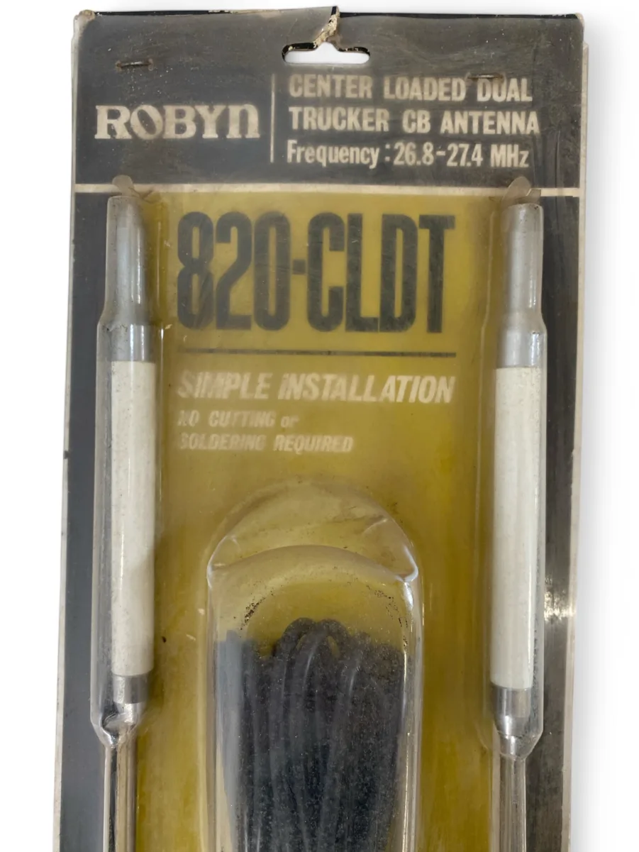 Robyn 820-CLDT 47" Center Loaded Dual Trucker CB Antenna - Max Marine ...