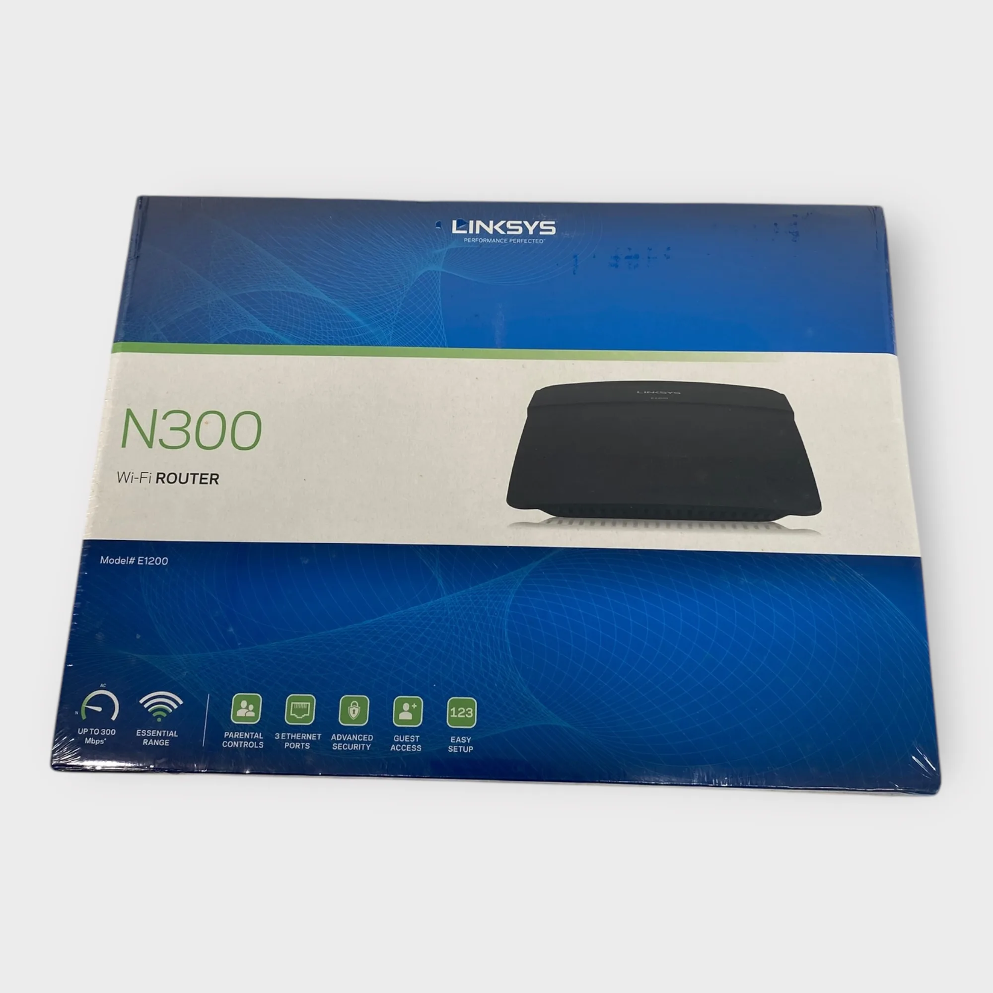Linksys N300 Wireless WiFi Router Model #E1200 New Factory Sealed Box ...