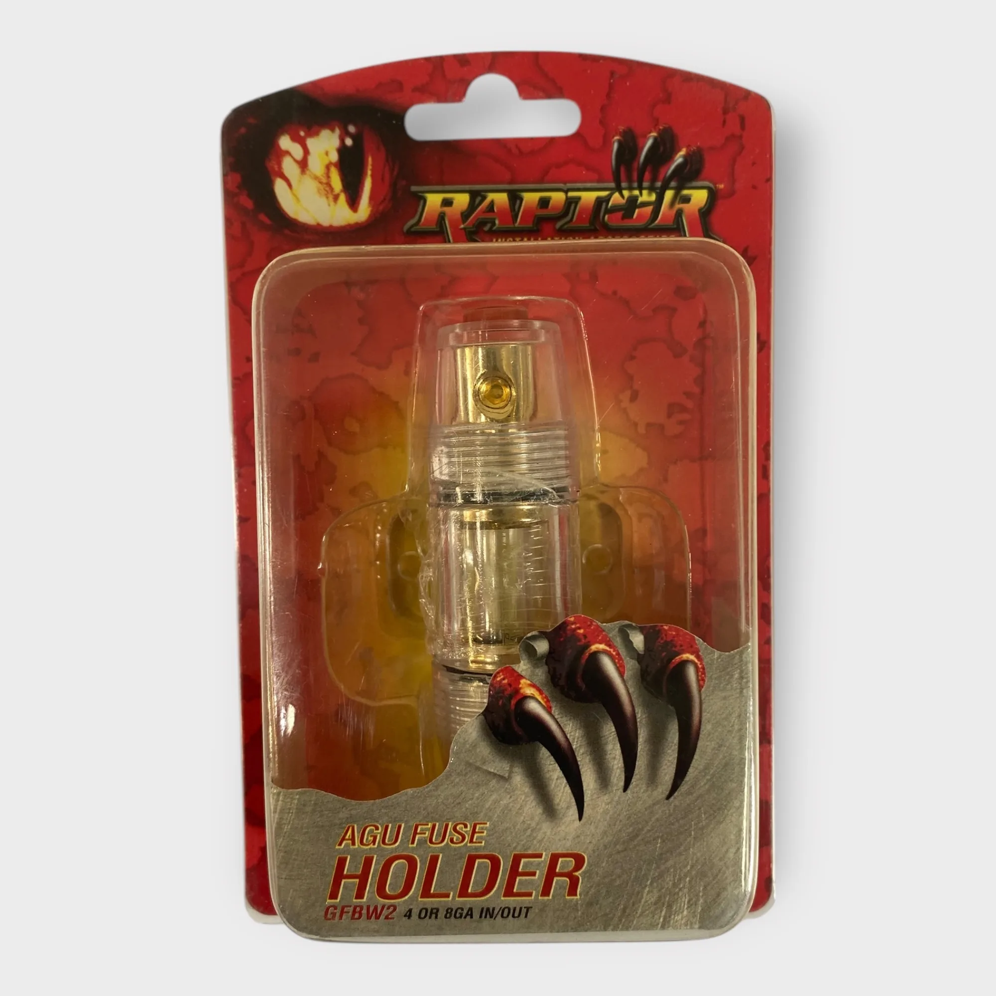 Raptor GFBW2 AGU Fuse Holder 4 Or 8 Gauge Wire In/Out 60 Amp *NEW ...