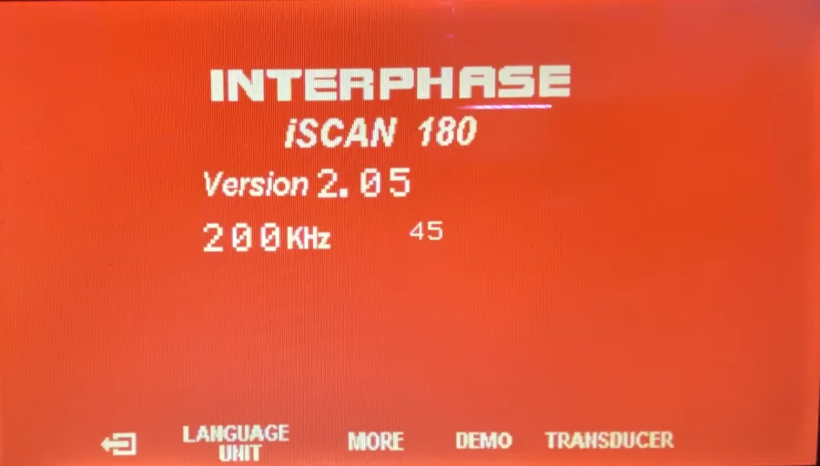 Interphase iScan 180 Forward Looking Sonar~ NEW LCD! Display Unit Only ...