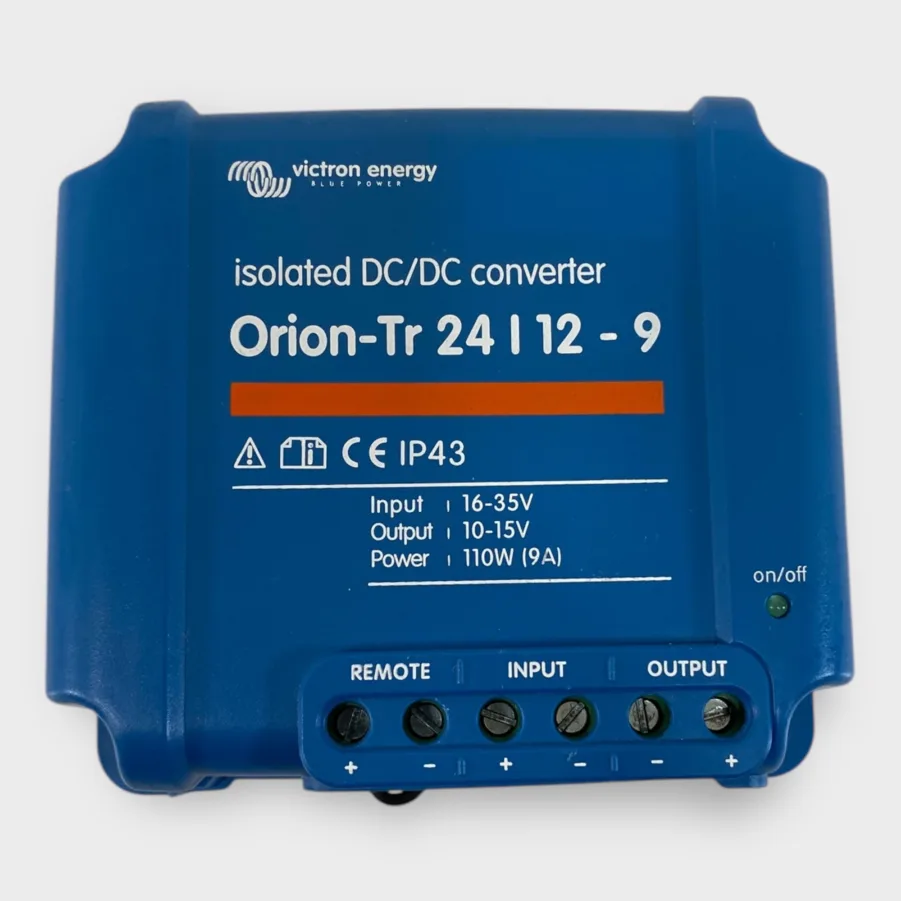 Victron Orion-TR Isolated DC-DC Converter 24 VDC to 12 VDC IP43 110 ...