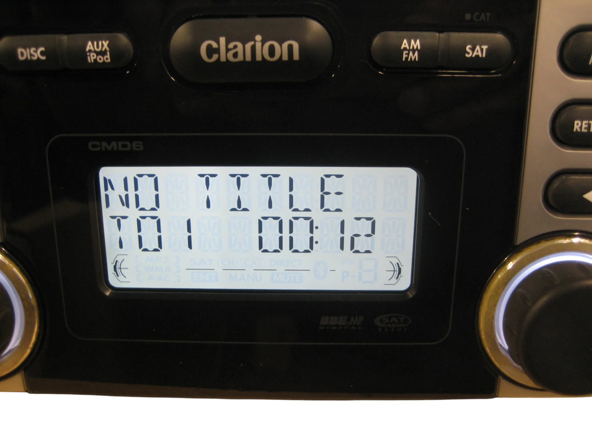 Clarion CMD6 Marine CD/MP3/iPod Boat Radio Receiver-Used- Fully Tested ...