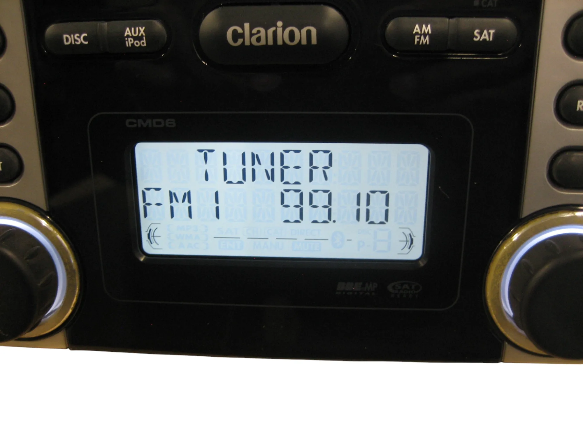 Clarion CMD6 Marine CD/MP3/iPod Boat Radio Receiver-Used- Fully Tested ...