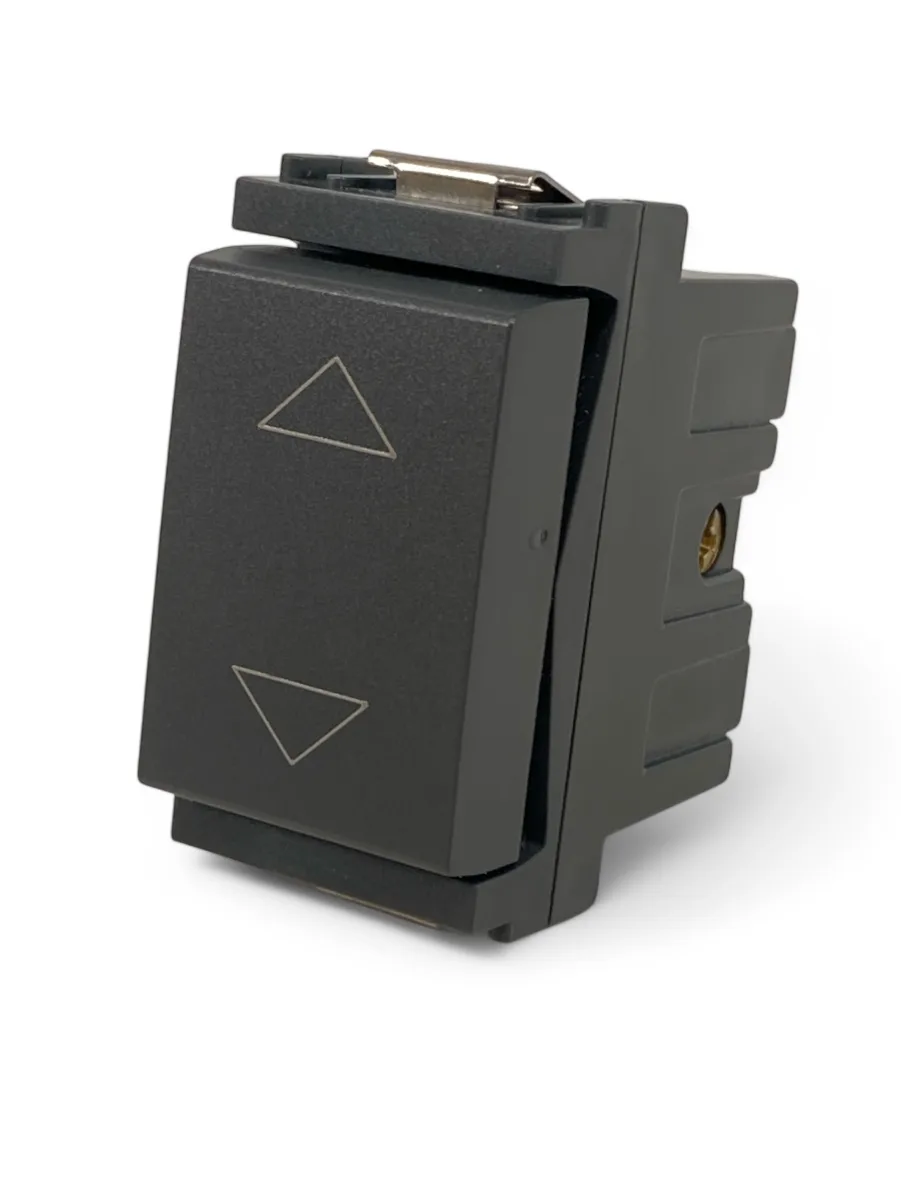 Vimar Idea 16155 2P 10A Two-Way Push Button Switch - Grey **New** - Max ...
