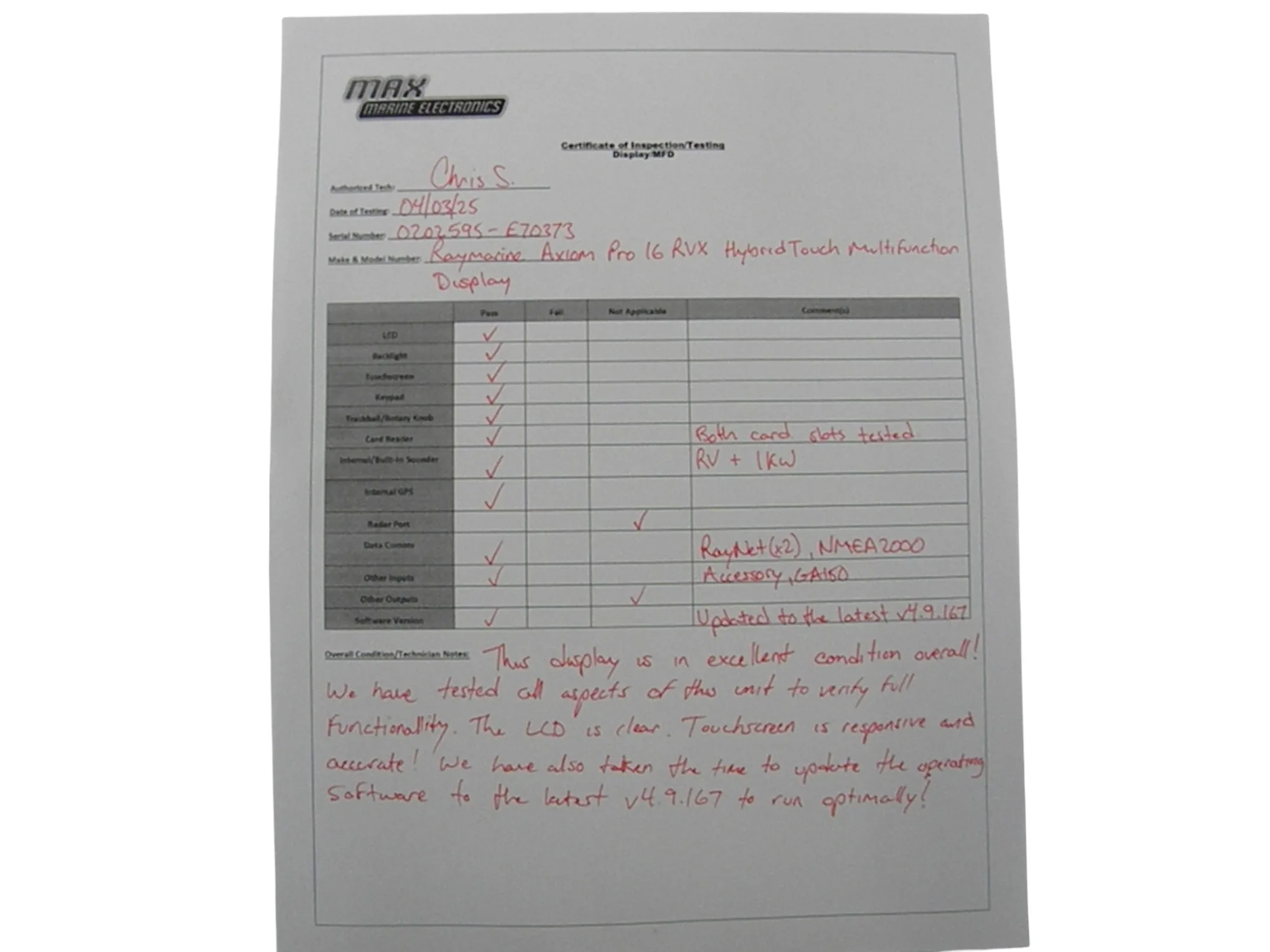 Raymarine Axiom Pro 16 RVX Multifunction Display *NEW Front Panel ...