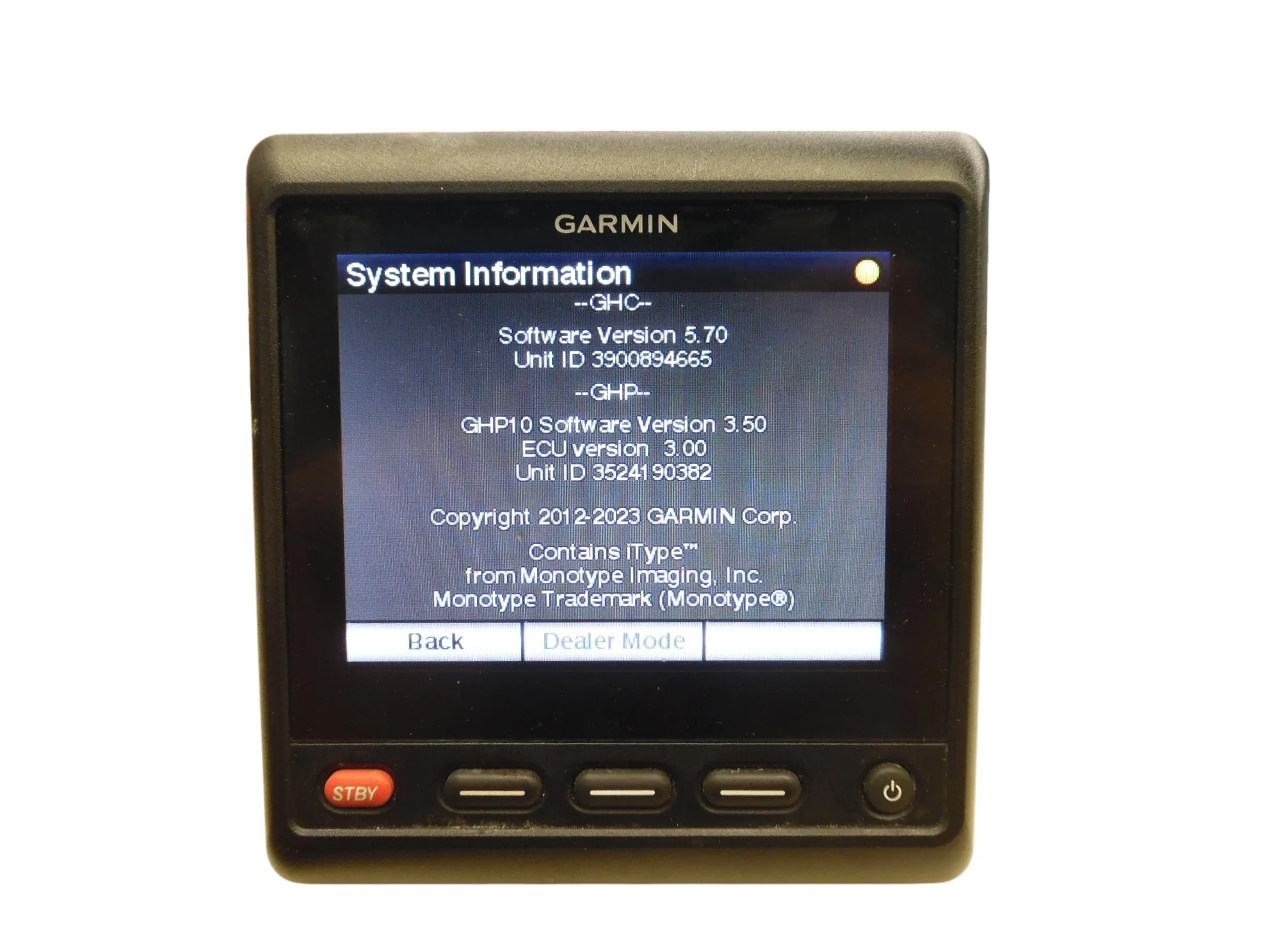 Garmin GHP10 010-11053-00 Black Autopilot ECU-TESTED - Max Marine ...