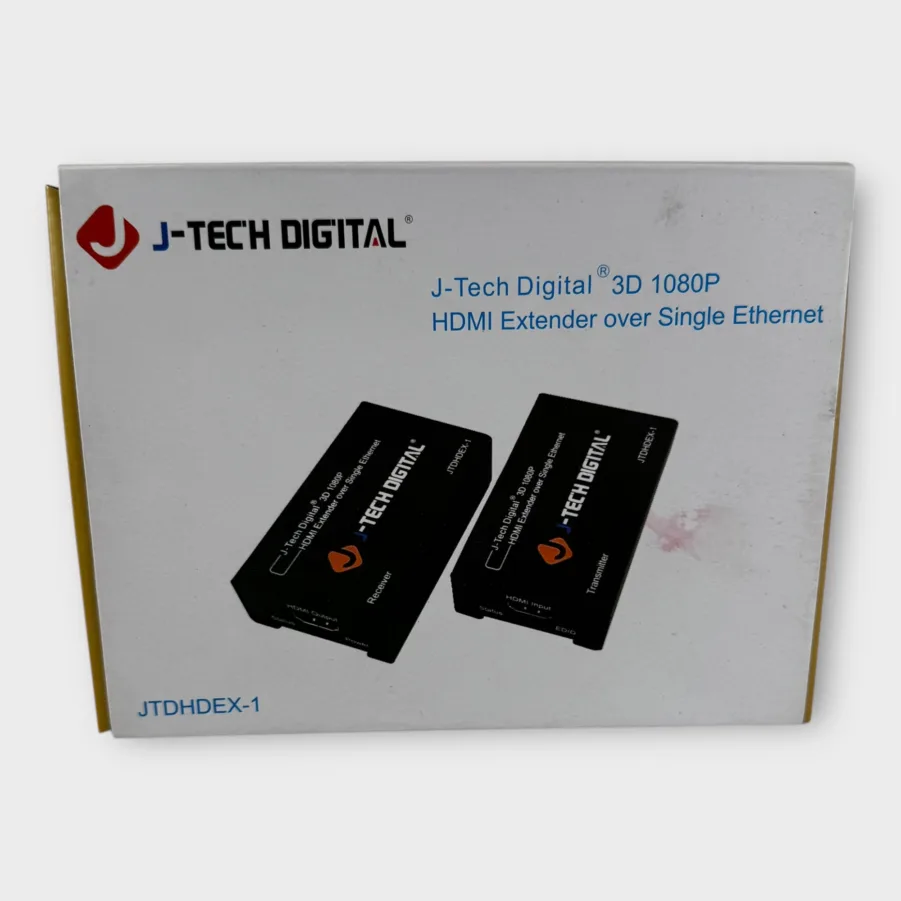 J-Tech Digital 3D 1080P HDMI Extender over Single Ethernet JTDHDEX-1 ...
