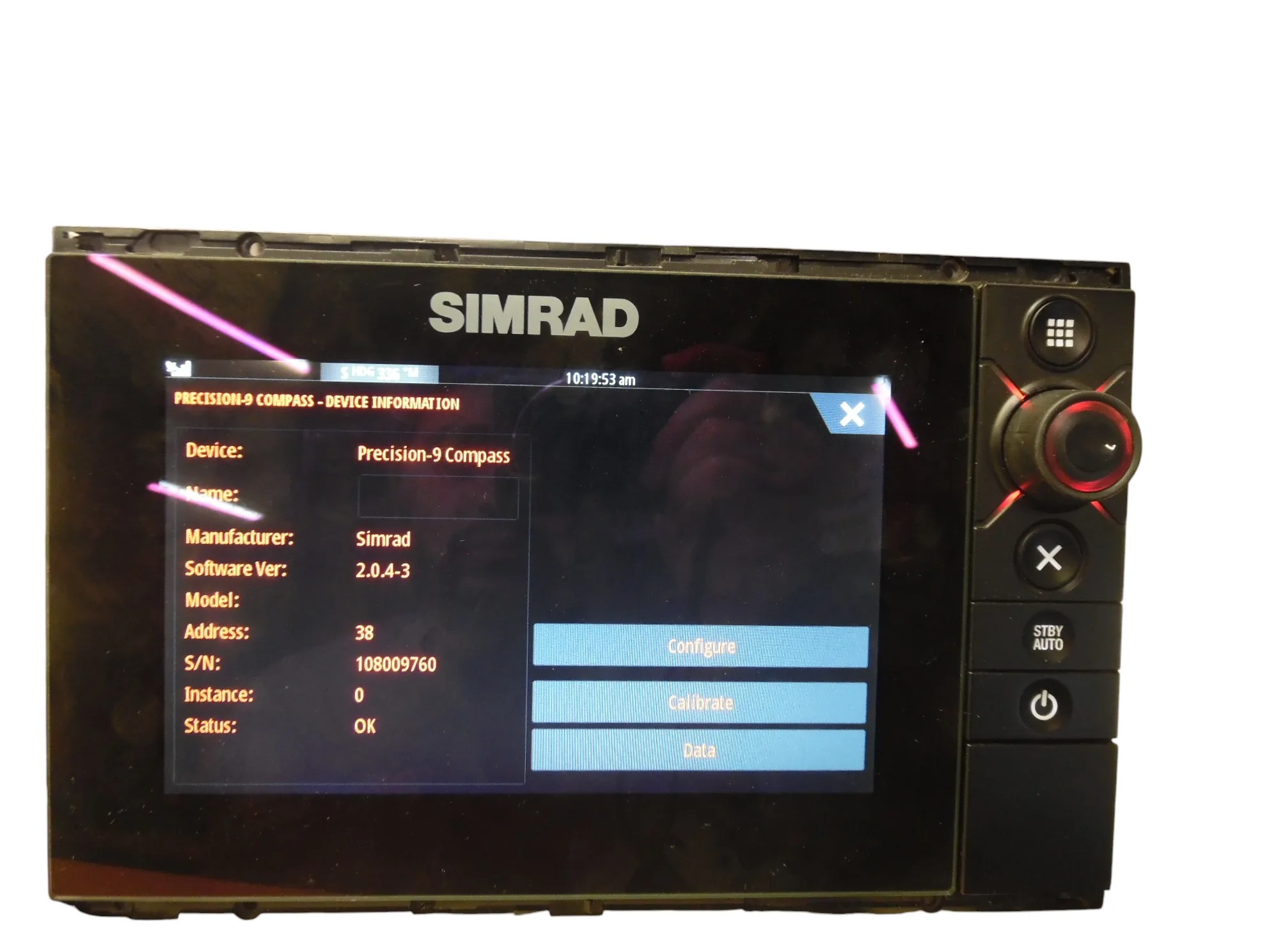 Simrad-NAC-3 AUTOPILOT SYSTEM AP44 NAC-3 Precision-9 Fully Tested ...