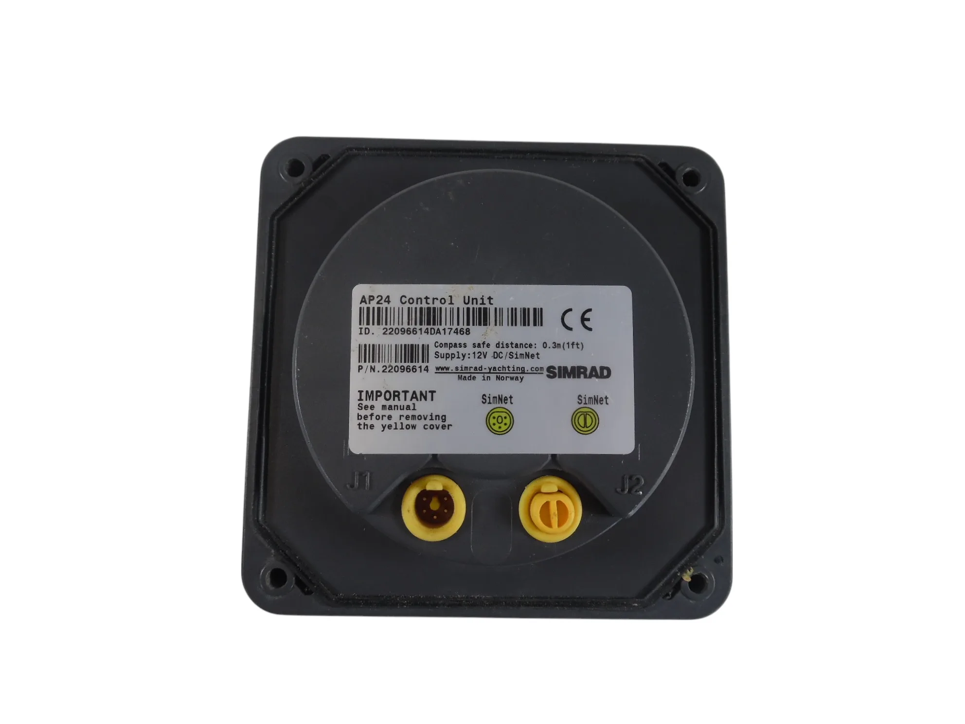 Simrad AP24 Autopilot Control Head-22096614 - Max Marine Electronics