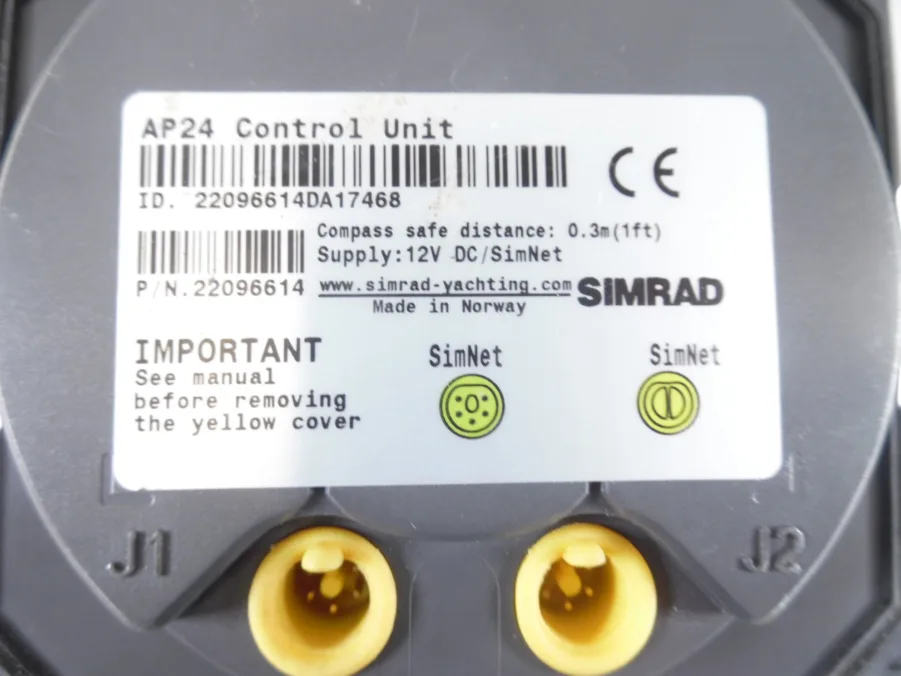 Simrad AP24 Autopilot Control Head-22096614 - Max Marine Electronics