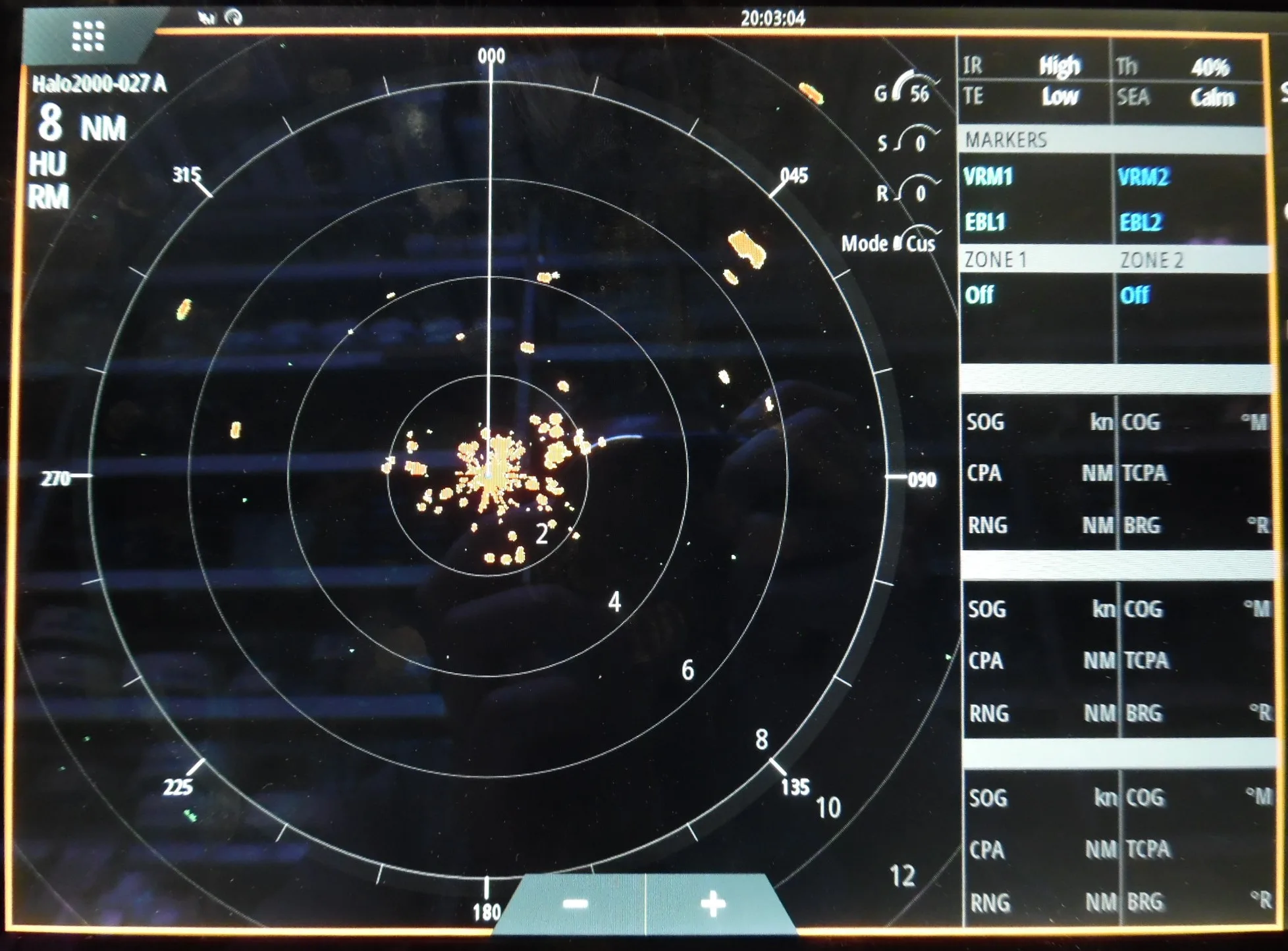 Simrad Halo 2006 Pulse Compression Radar 6' Open Array W/RI-50 (BENCH ...