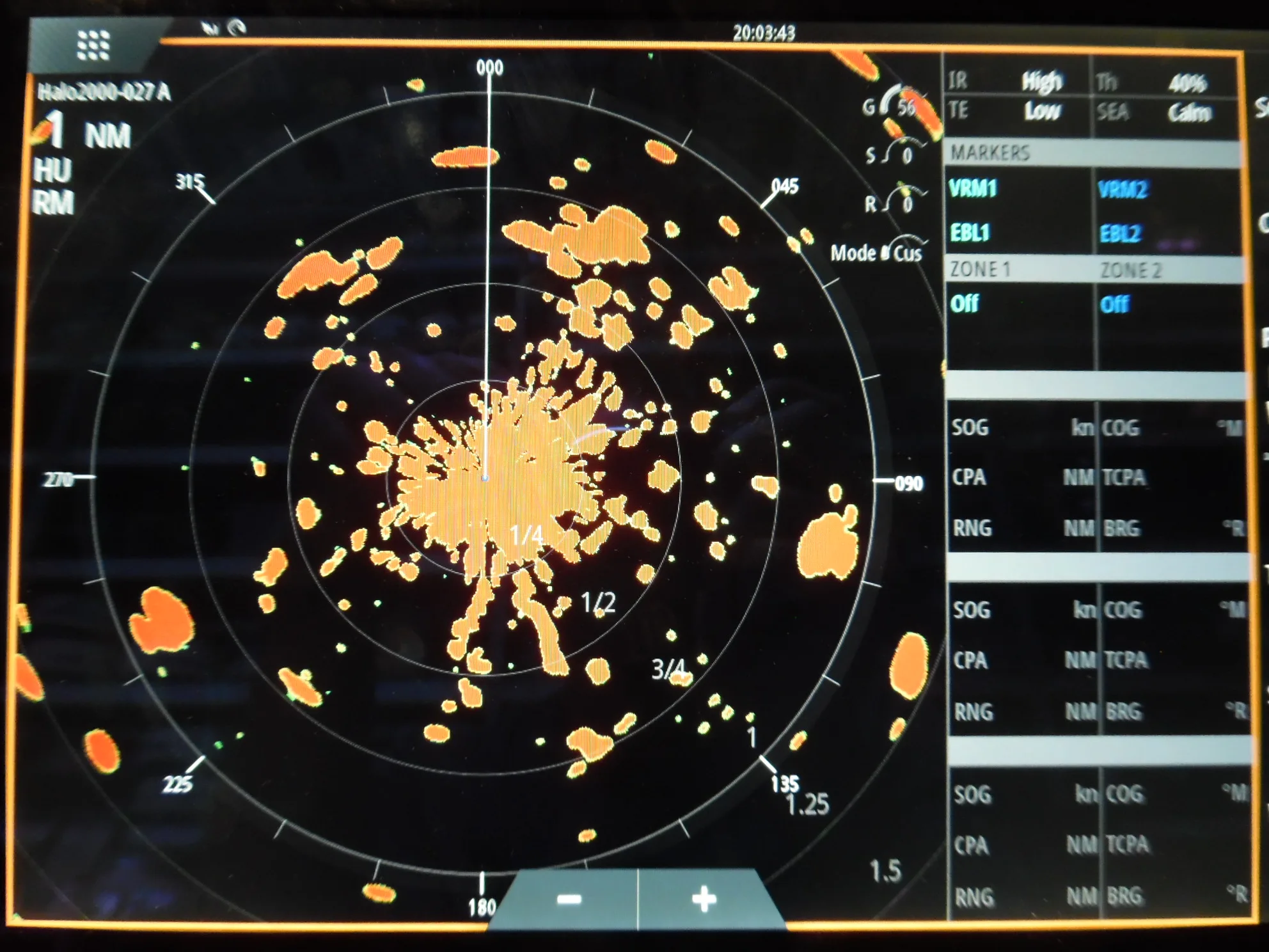 Simrad Halo 2006 Pulse Compression Radar 6' Open Array W/RI-50 (BENCH ...