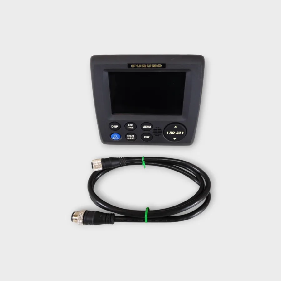 Furuno RD-33 ~ NMEA2000 Data Organizer Display w/Drop Cable **Bench ...