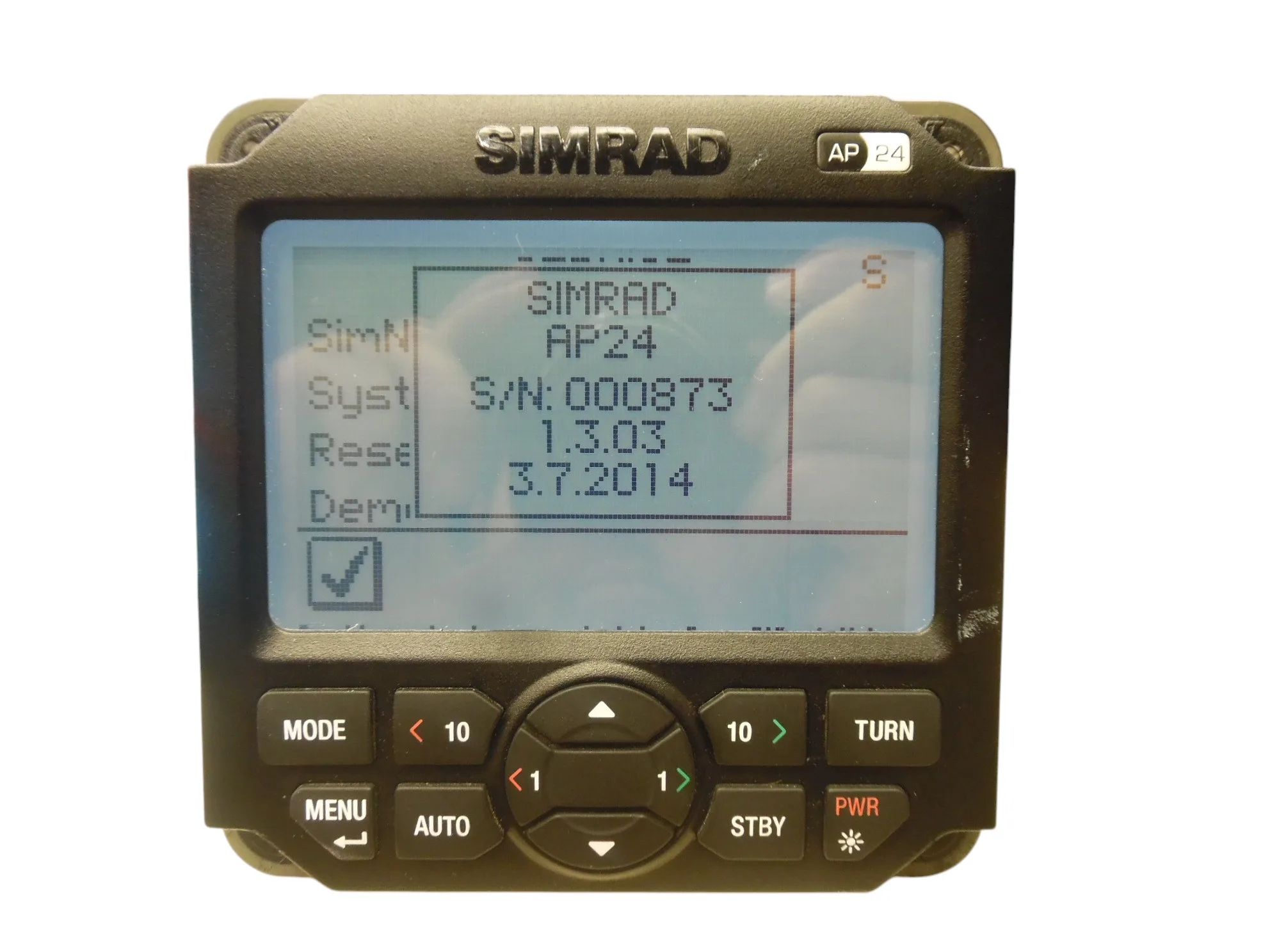 Simrad/AP24 Autopilot Control Head 22096614 - Max Marine Electronics