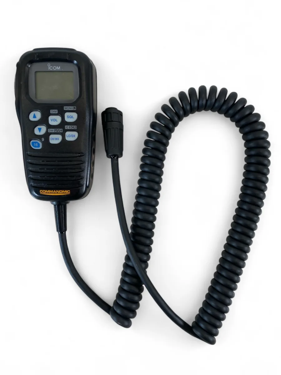 ICOM HM-127B Commandmic Remote Second Station Handset For M504/M604 ...