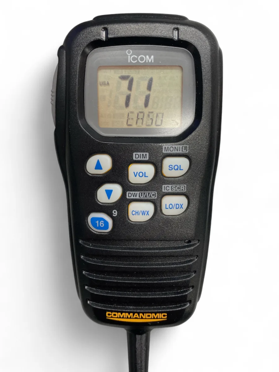 ICOM HM-127B Commandmic Remote Second Station Handset For M504/M604 ...